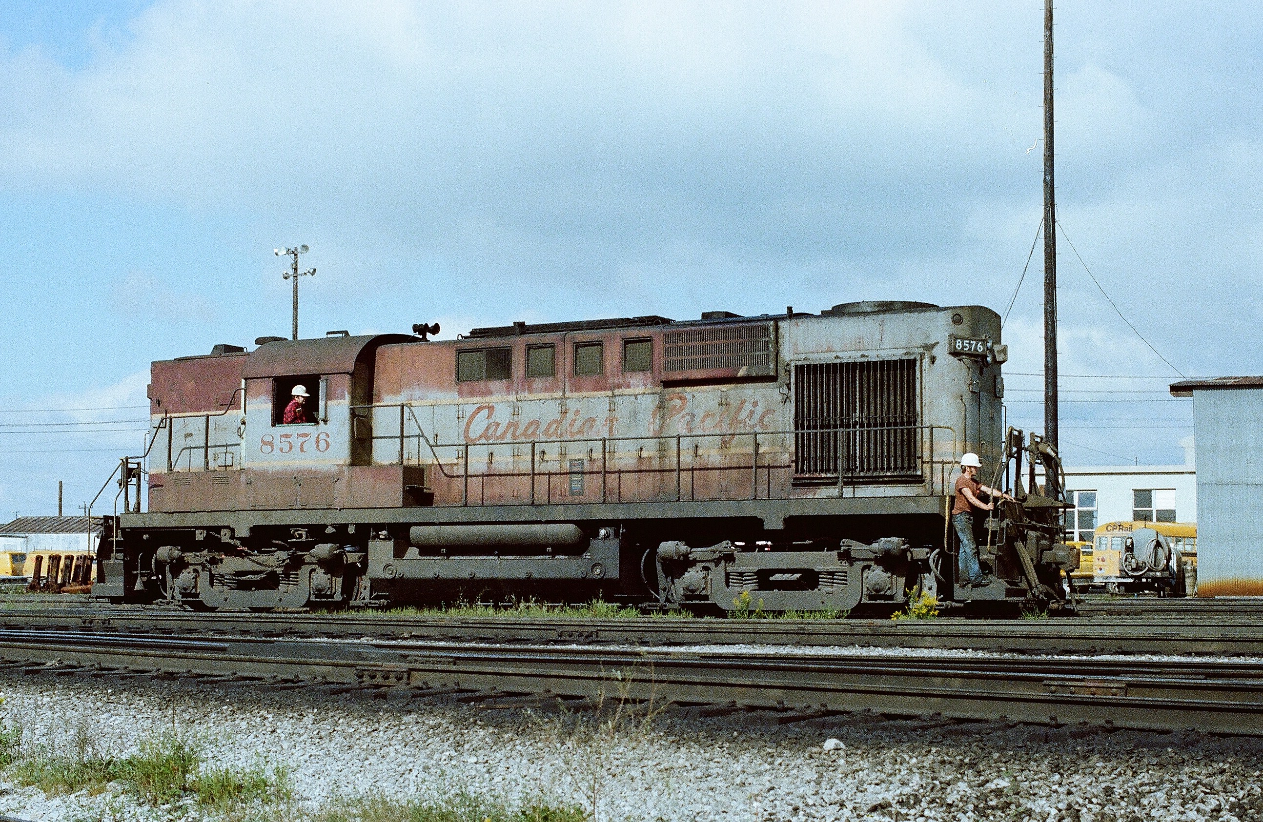 Railpictures.ca - sdfourty Photo: The original CPR 8576, MLW RS-10s in CPR script livery, is the ...