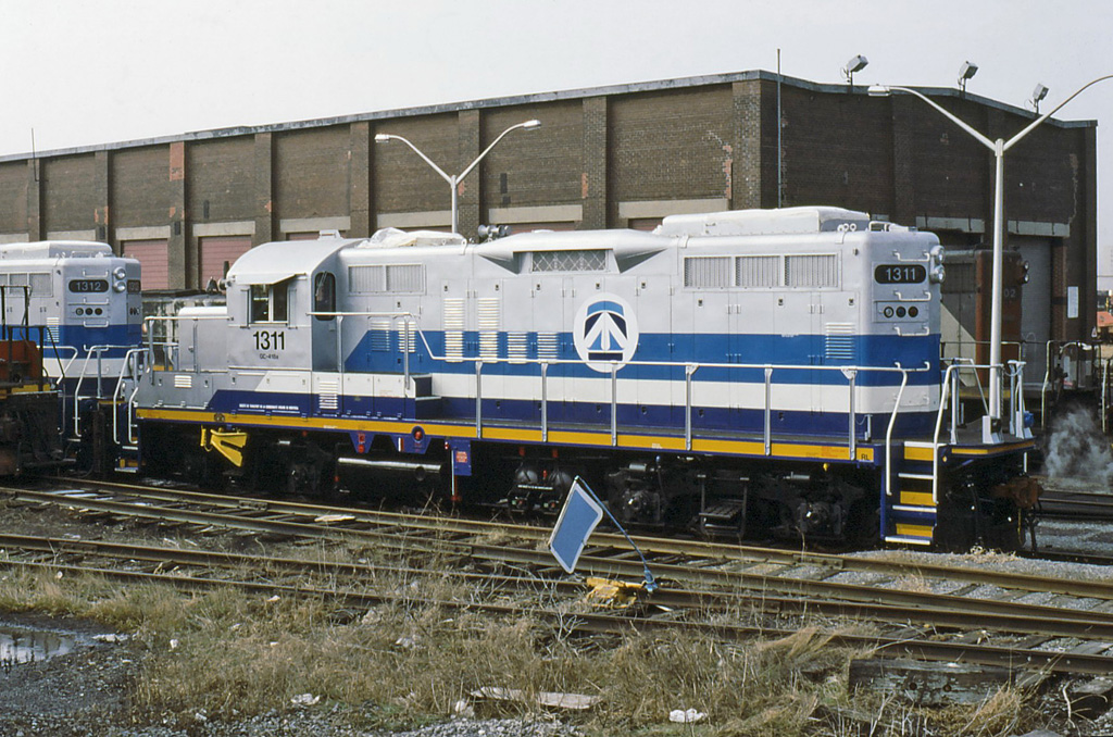 Railpictures.ca - pierrefournier Photo: AMT 1311 just rebuilt from CN 4307 at PSC ...