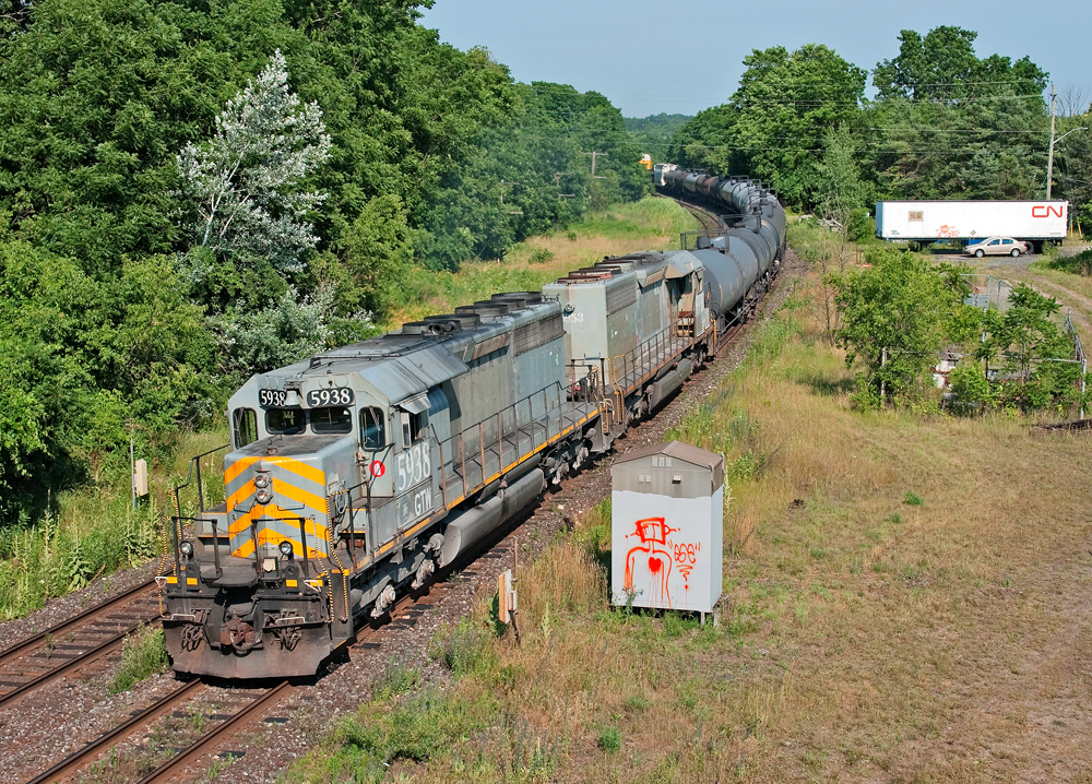 Railpictures.ca - Michael Da Costa Photo: After finishing up on a L58031 06 out of Brantford, I ...