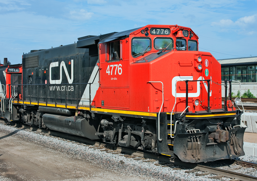 Railpictures.ca - Michael Da Costa Photo: A somewhat clean GP38-2W sits at Aldershot Yard in ...