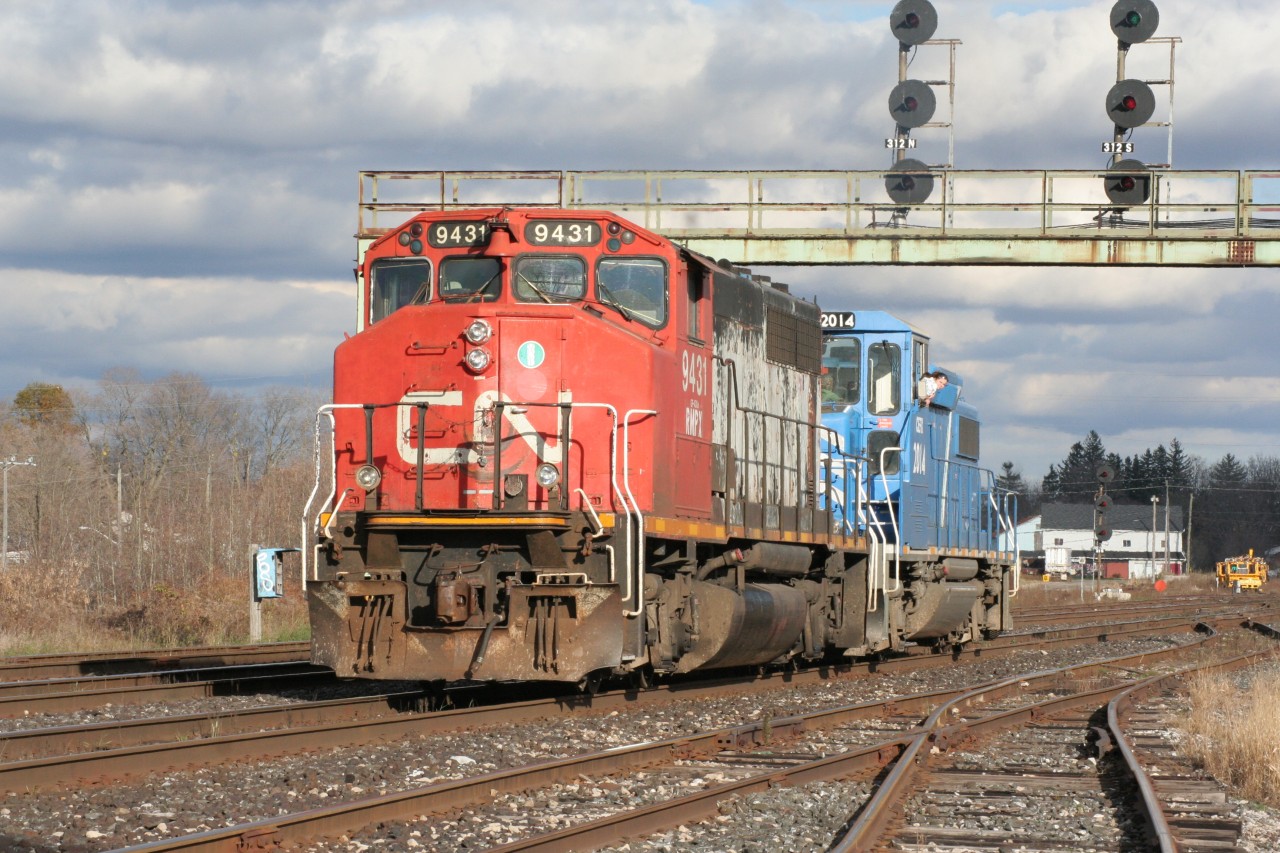 Railpictures.ca - Kevin Flood Photo: Southern Ontario Railway local heads back to Brantford ...