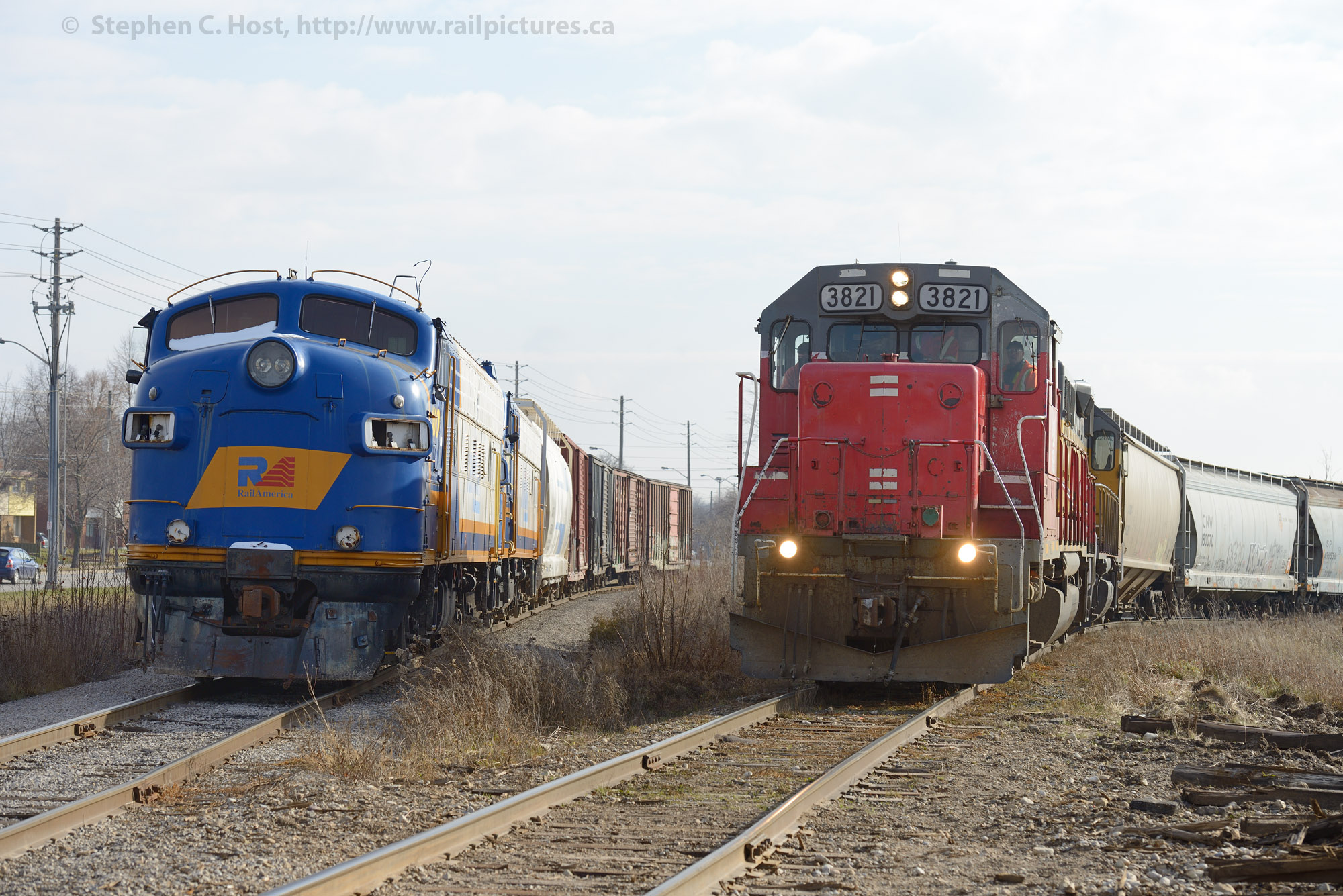 Railpictures.ca - Stephen C. Host Photo: End of the line on GEXRGoderich and Exeter’s former F9A ...
