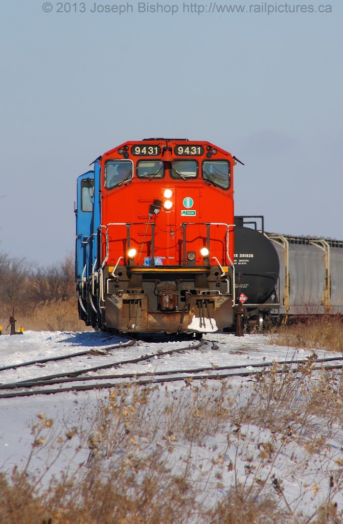 Railpictures.ca - Joseph Bishop Photo: The Nanticoke road switcher prepares to start its shift ...