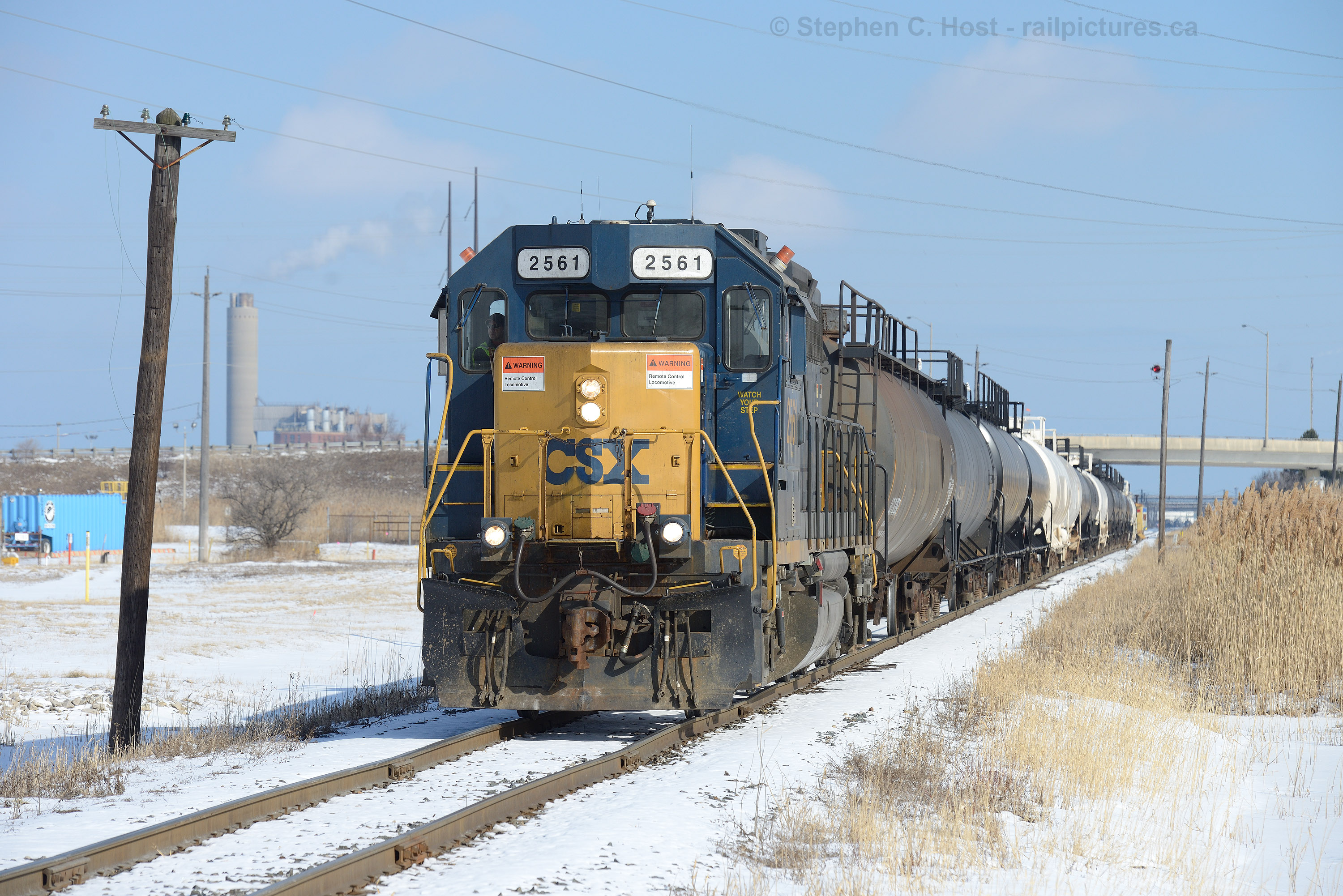 Railpictures.ca - Stephen C. Host Photo: CSXT Y120 is heading south on the Sarnia Sub and if you ...