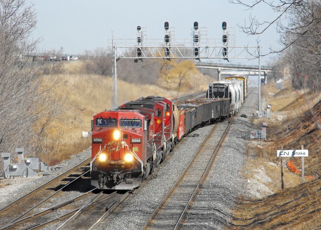 Railpictures.ca - Mark MacCauley Photo: There’s a scene nobody’ will see for a long time to come ...