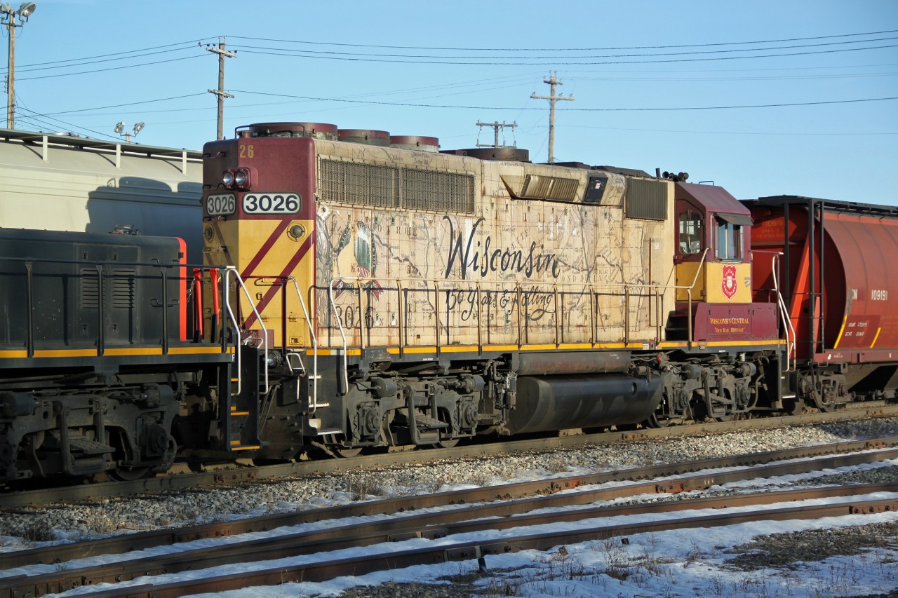 Railpictures.ca - colin arnot Photo: A closer look at WC 3026 in Map paint scheme. 3026 was ...