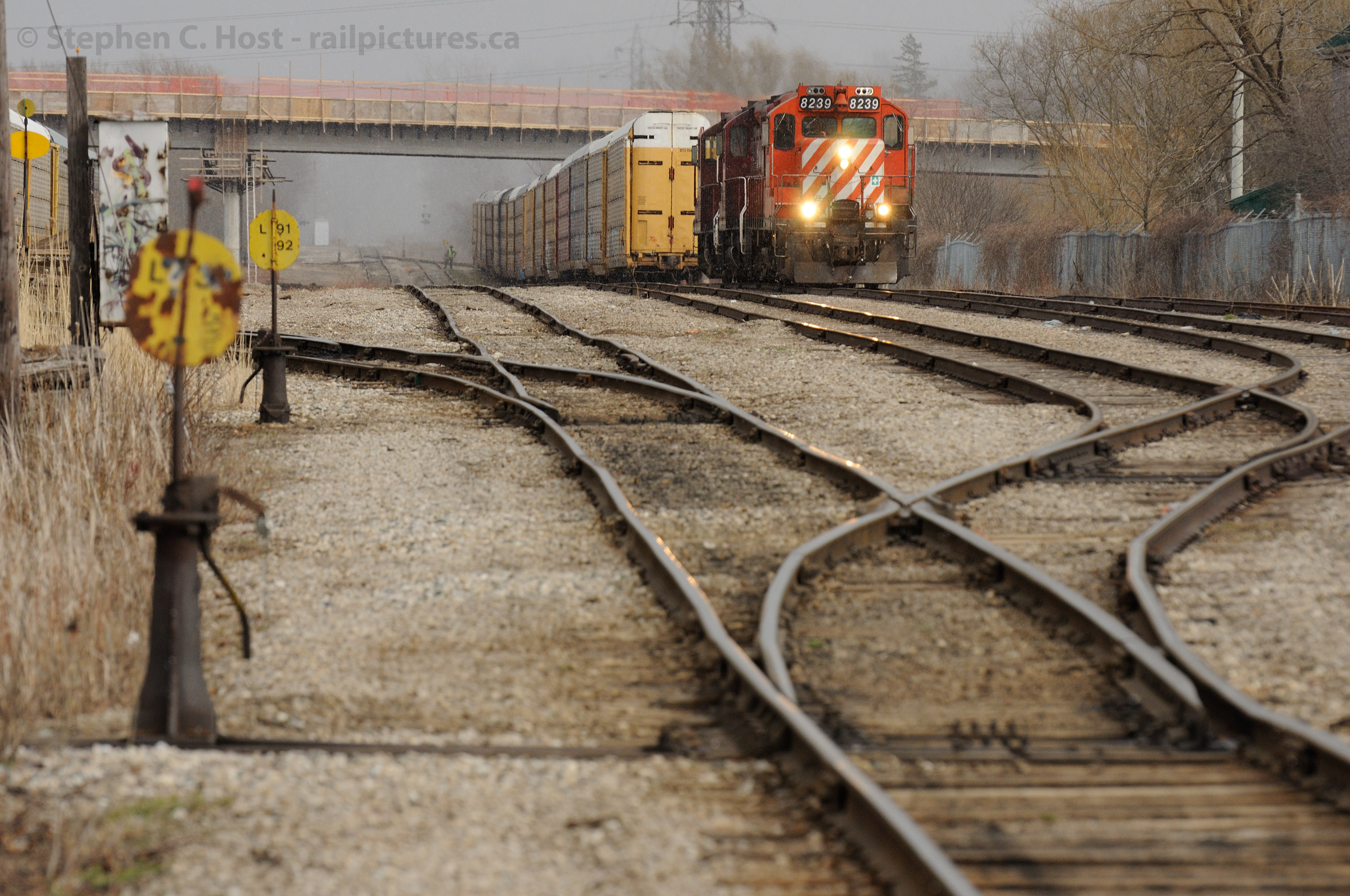 Railpictures.ca - Stephen C. Host Photo: We are at South Junction where the CPR Waterloo sub ...