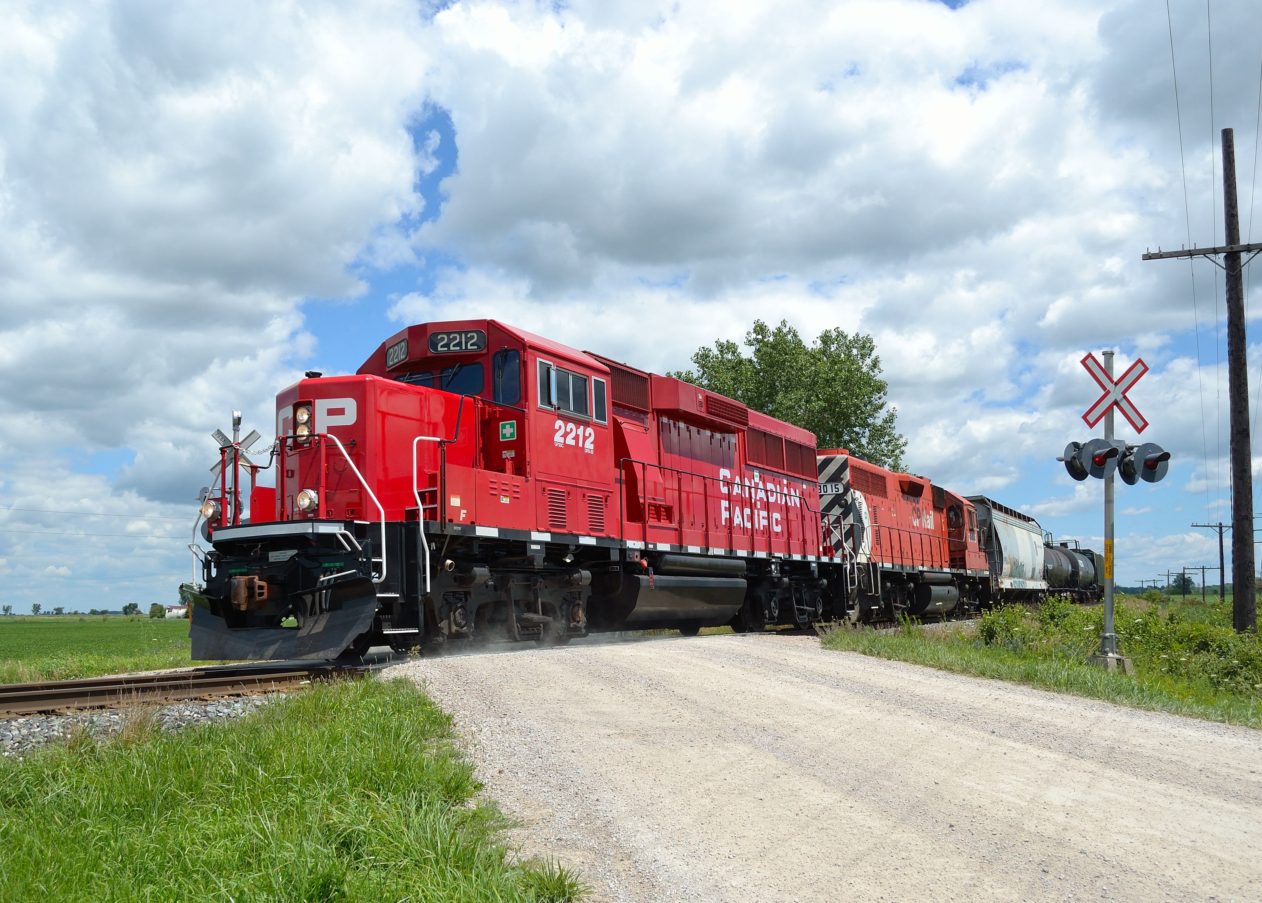 Railpictures.ca - Jay Butler Photo: After finishing it’s work for the day, CP T29 heads ...