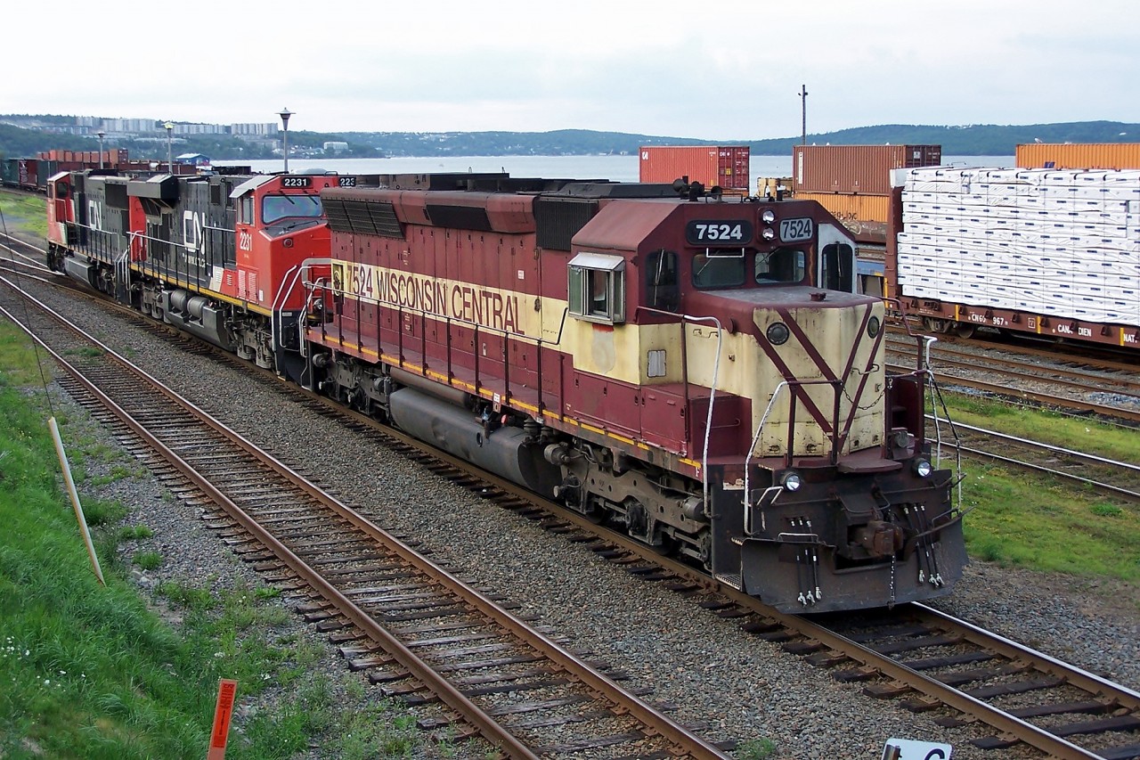 Railpictures.ca - steve arnot Photo: WC 7524 in Rockingham Yard. This locomotive was built in ...