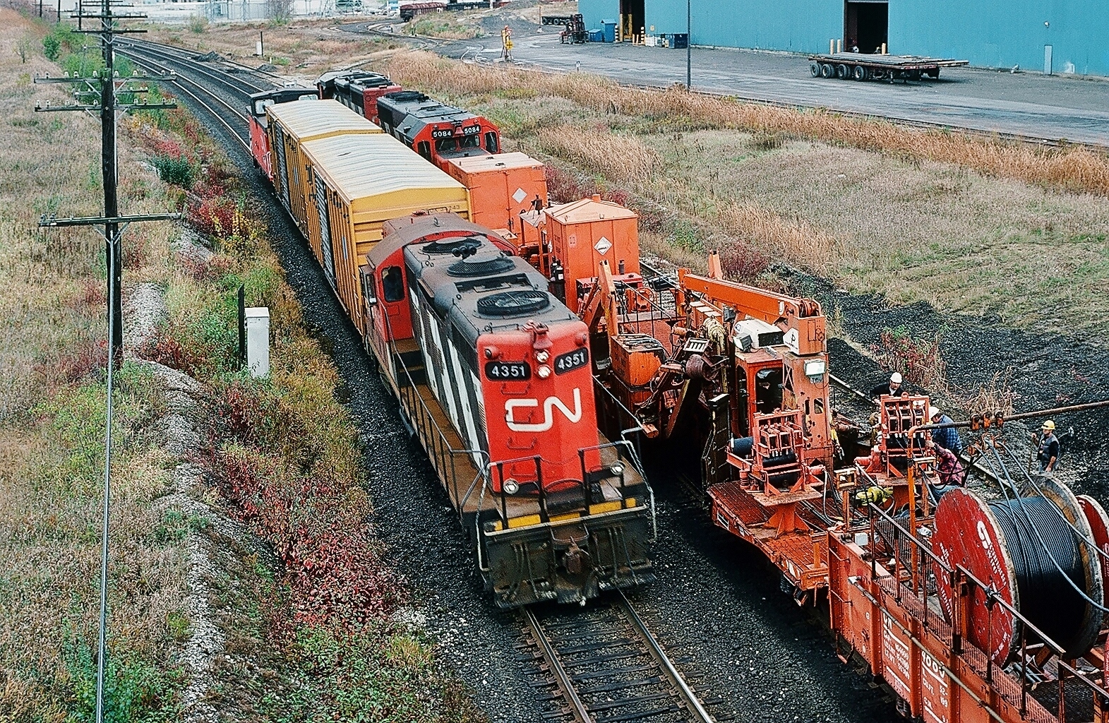 Railpictures.ca - sdfourty Photo: …continuing the single unit theme… Single geep on a CN freight ...