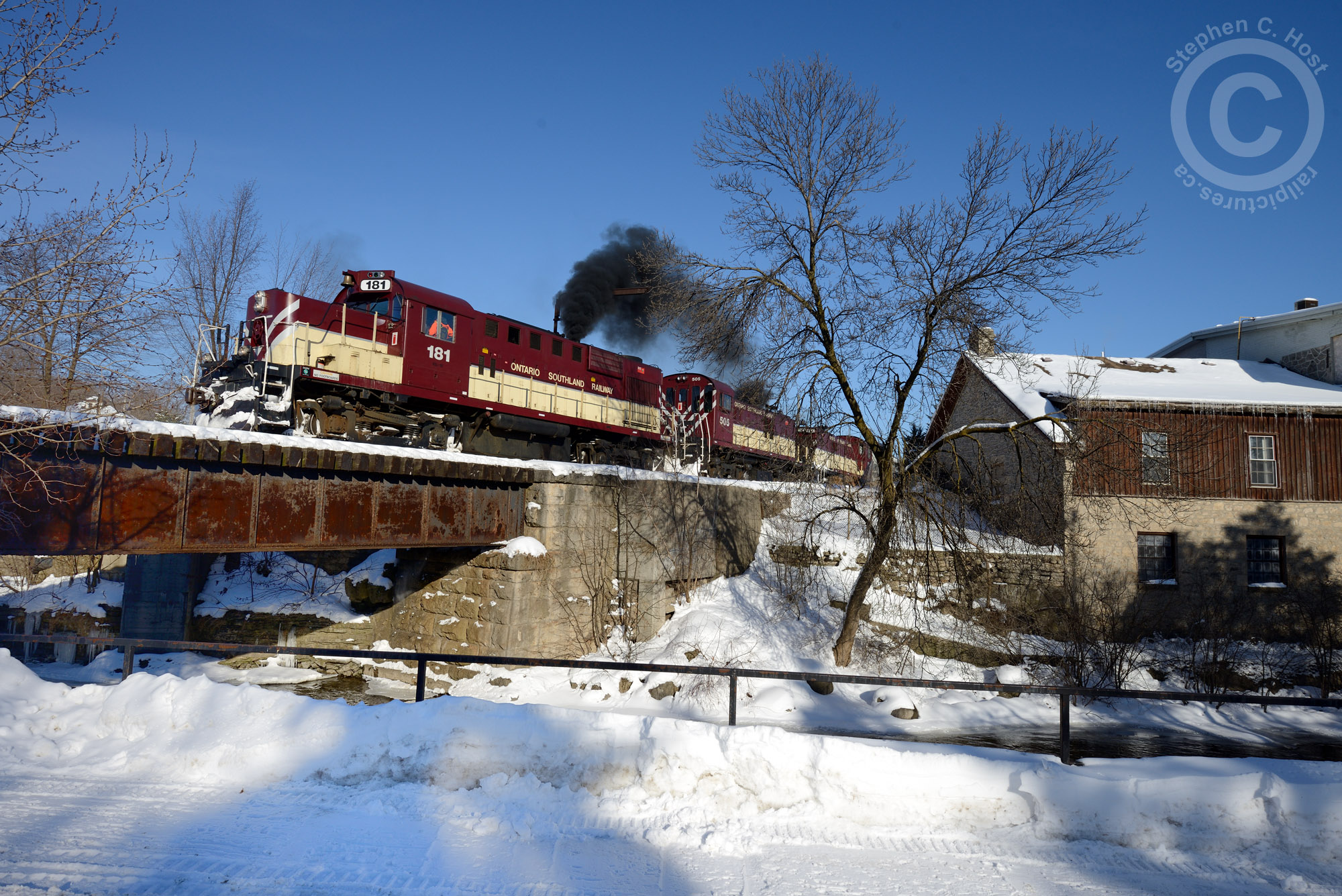Railpictures.ca - Stephen C. Host Photo: Originals – the Orginal bridge, built in 1888 for the ...