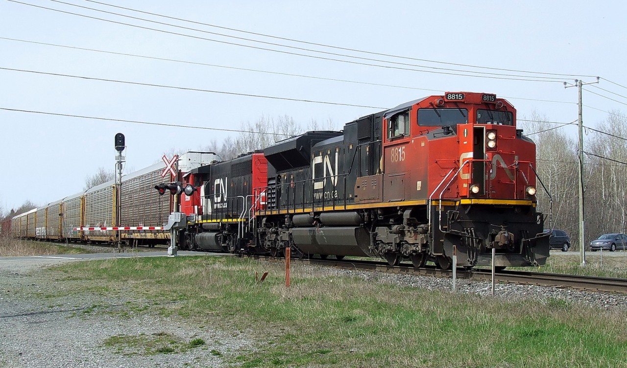 Railpictures.ca - pierre fournier Photo: CN 401 . | Railpictures.ca – Canadian Railway ...