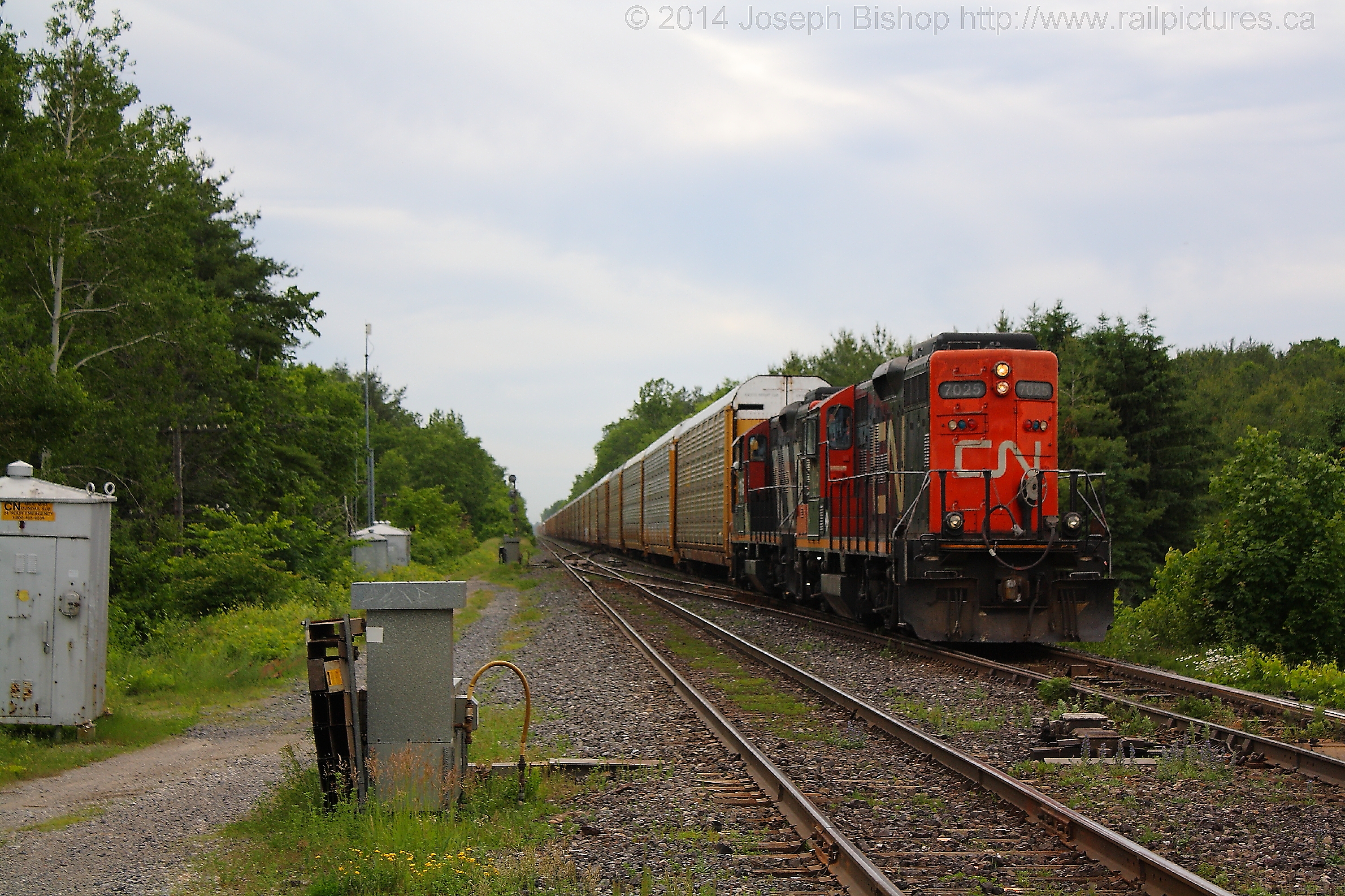 Railpictures.ca - Joseph Bishop Photo: Who you going to call?!?! In the case of CN 435 they had ...