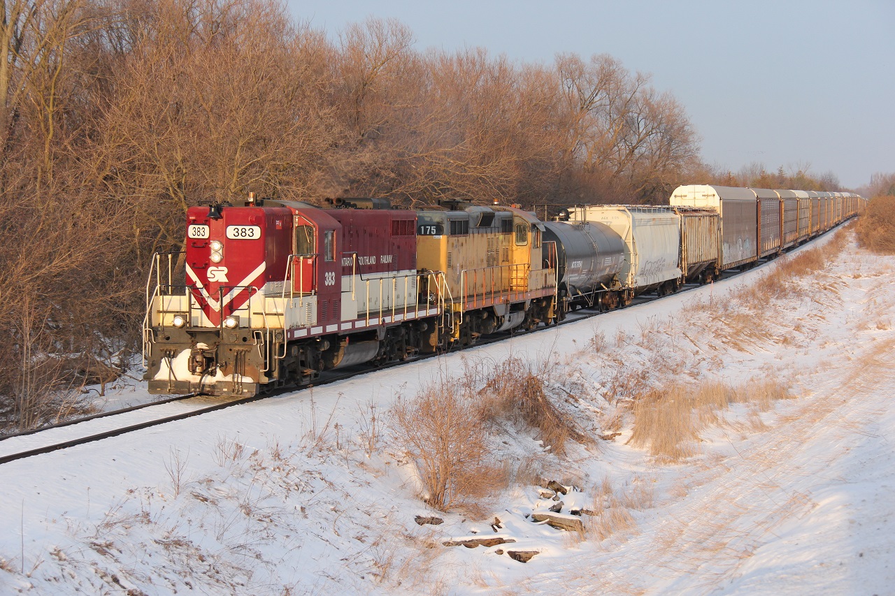 Railpictures.ca - Kevin Flood Photo: The OSR train is heading to Ingersoll from Woodstock with ...