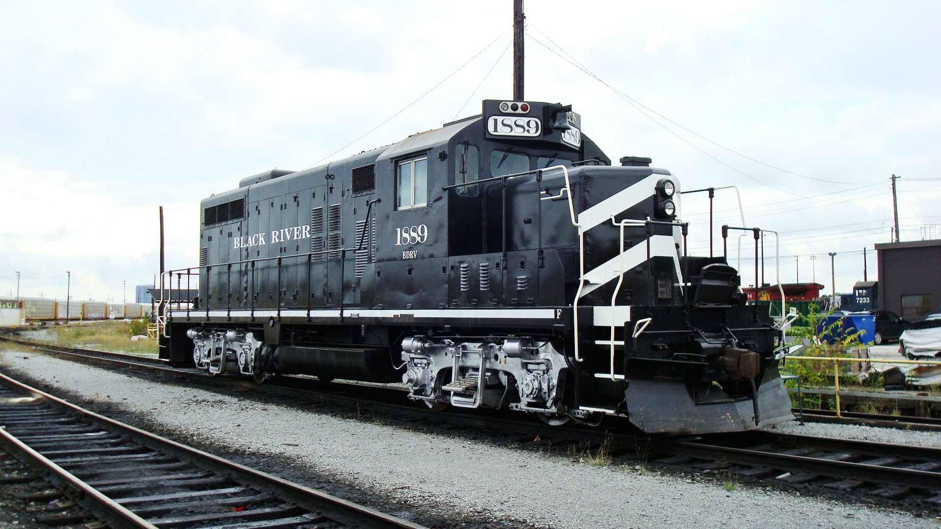 Railpictures.ca - Paul Santos Photo: Former Toronto Hamilton and Buffalo/CP Rail GP9u now ...