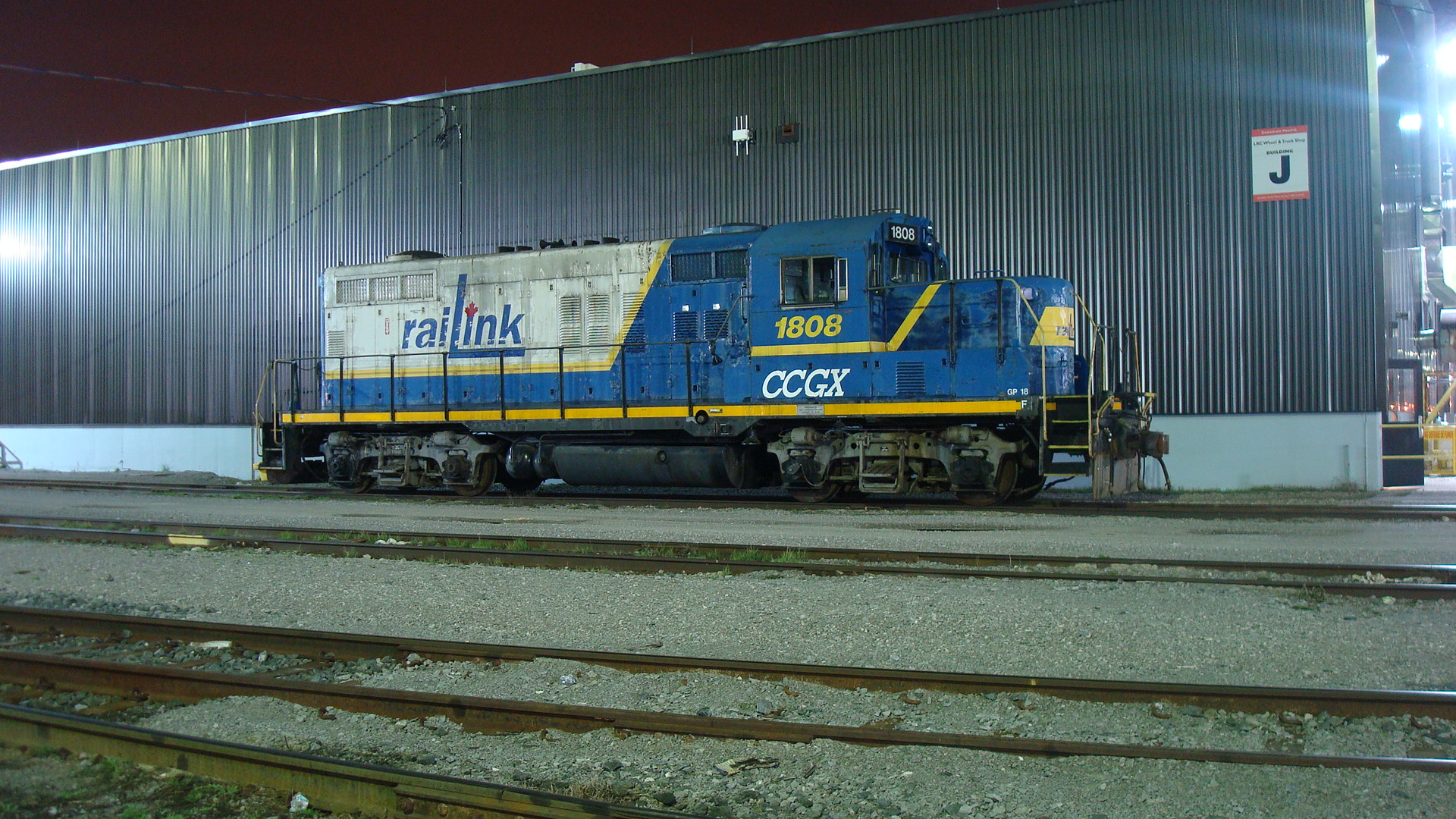 Railpictures.ca - Paul Santos Photo: Former Railink 1808 now part of Cando’s fleet outside of ...