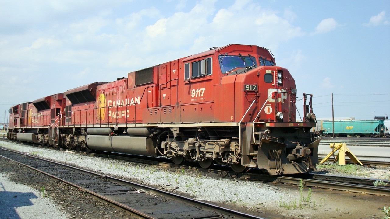 Railpictures.ca - Paul Santos Photo: SD90MAC built in 1999 by CP from kits supplied by GMD ...