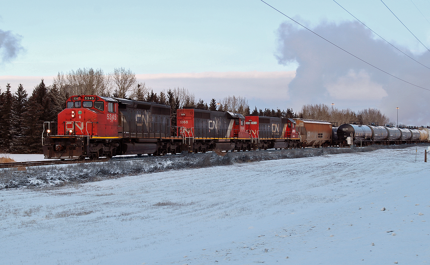 Railpictures.ca - colin arnot Photo: Switching on the Fort Saskatchewan Industrial Lead out of ...