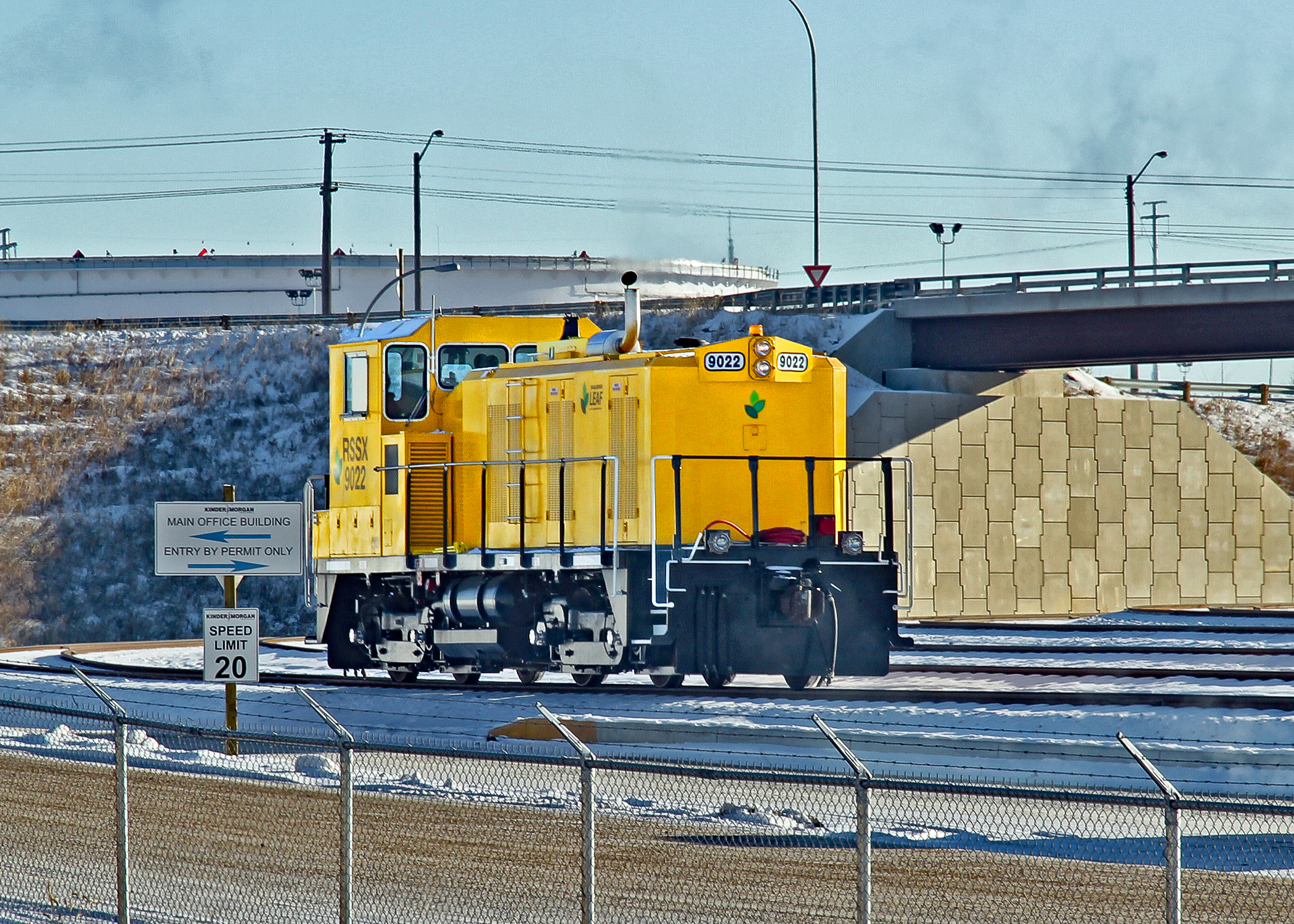 Railpictures.ca - colin arnot Photo: RSSX (Rail Switching Services, or Railserve in the US) 9022 ...