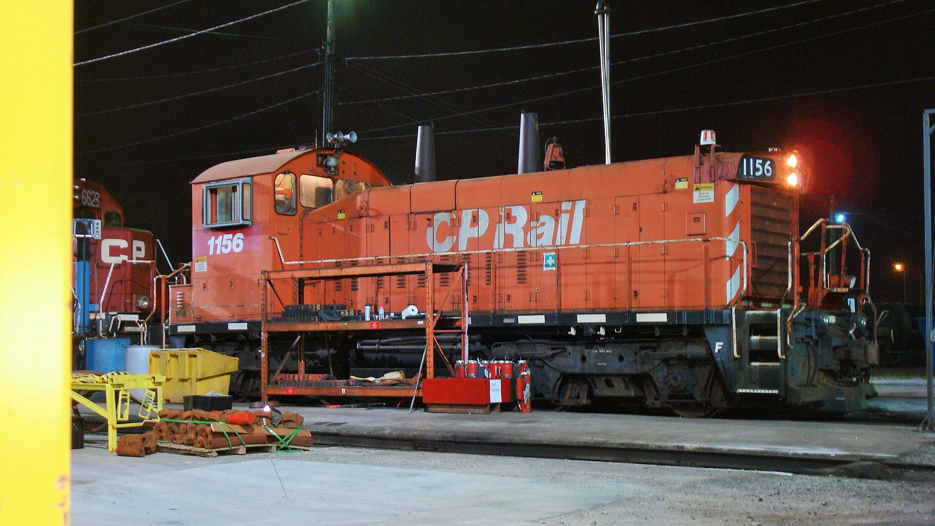 Railpictures.ca - Paul Santos Photo: SW1200RS built in 1959 as CP 8136was converted to a yard ...