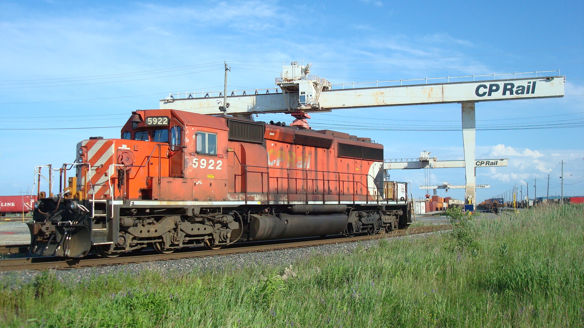 Railpictures.ca - Paul Santos Photo: SD40-2 built in 1979 and still in it’s original multimark ...