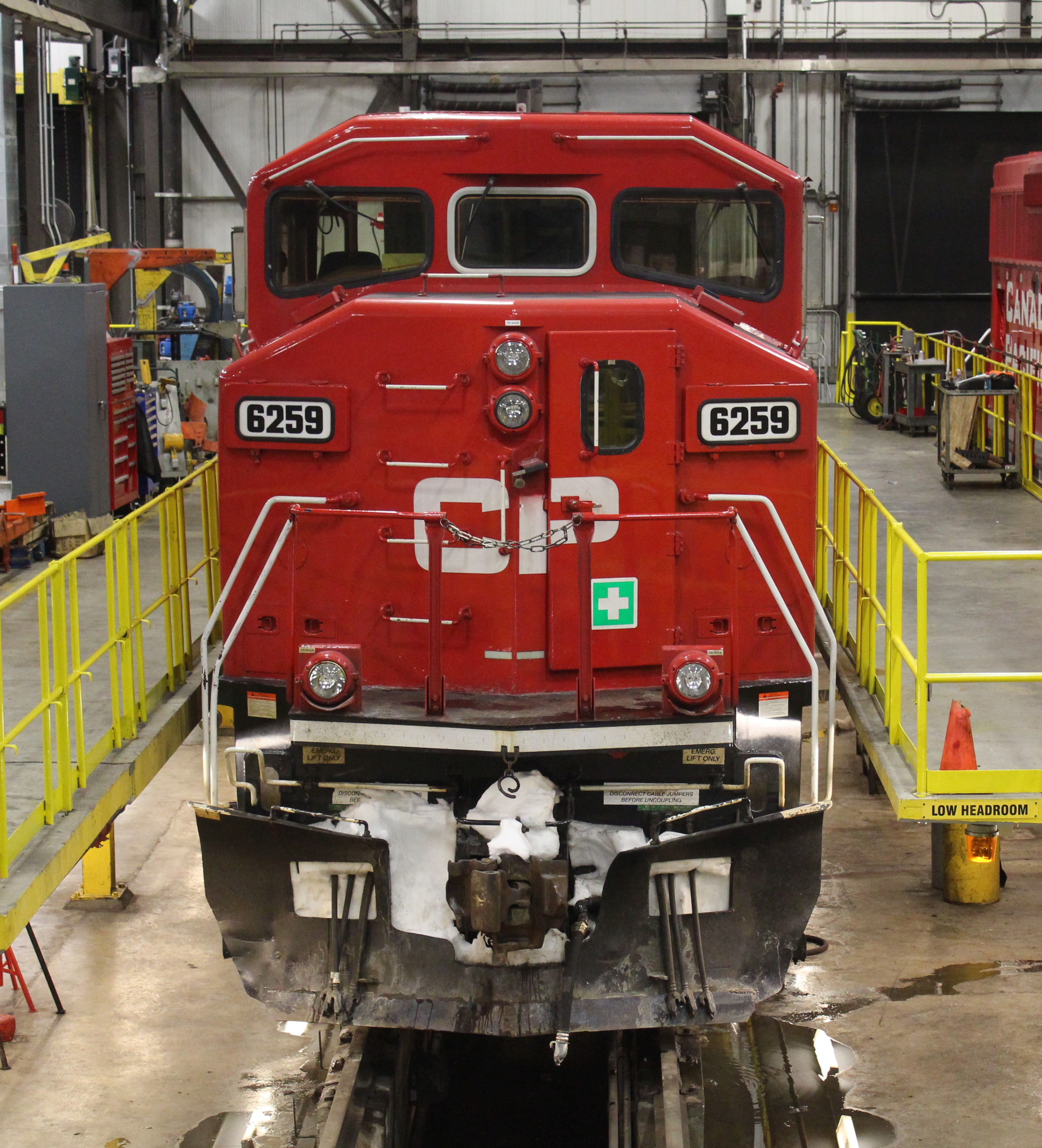Railpictures.ca - Paul Santos Photo: Former SOO SD60M is in for it’s 60 day inspection. It’s one ...