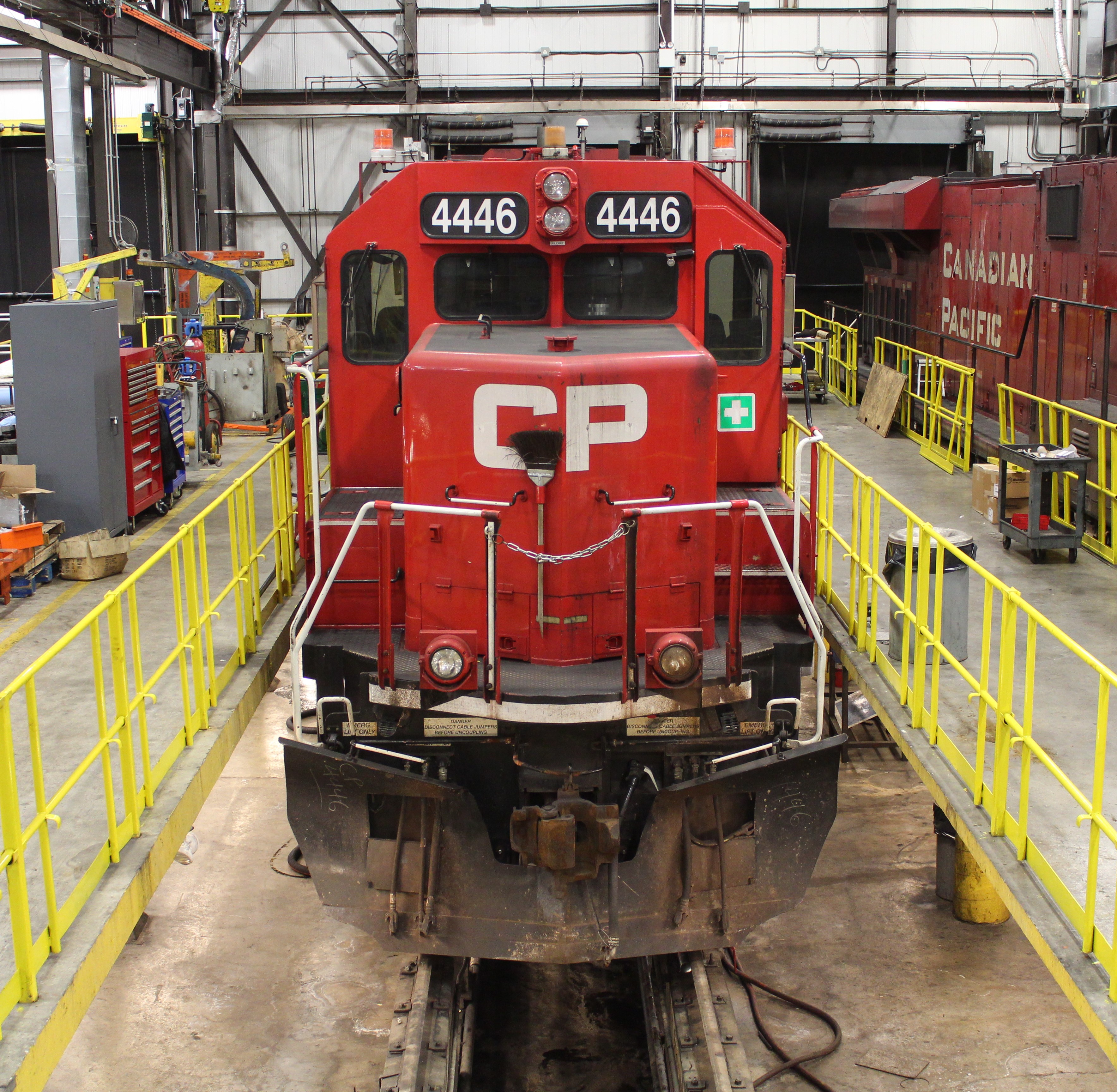 Railpictures.ca - Paul Santos Photo: This ex SOO GP38-2 built in 1981 was repainted into CP ...