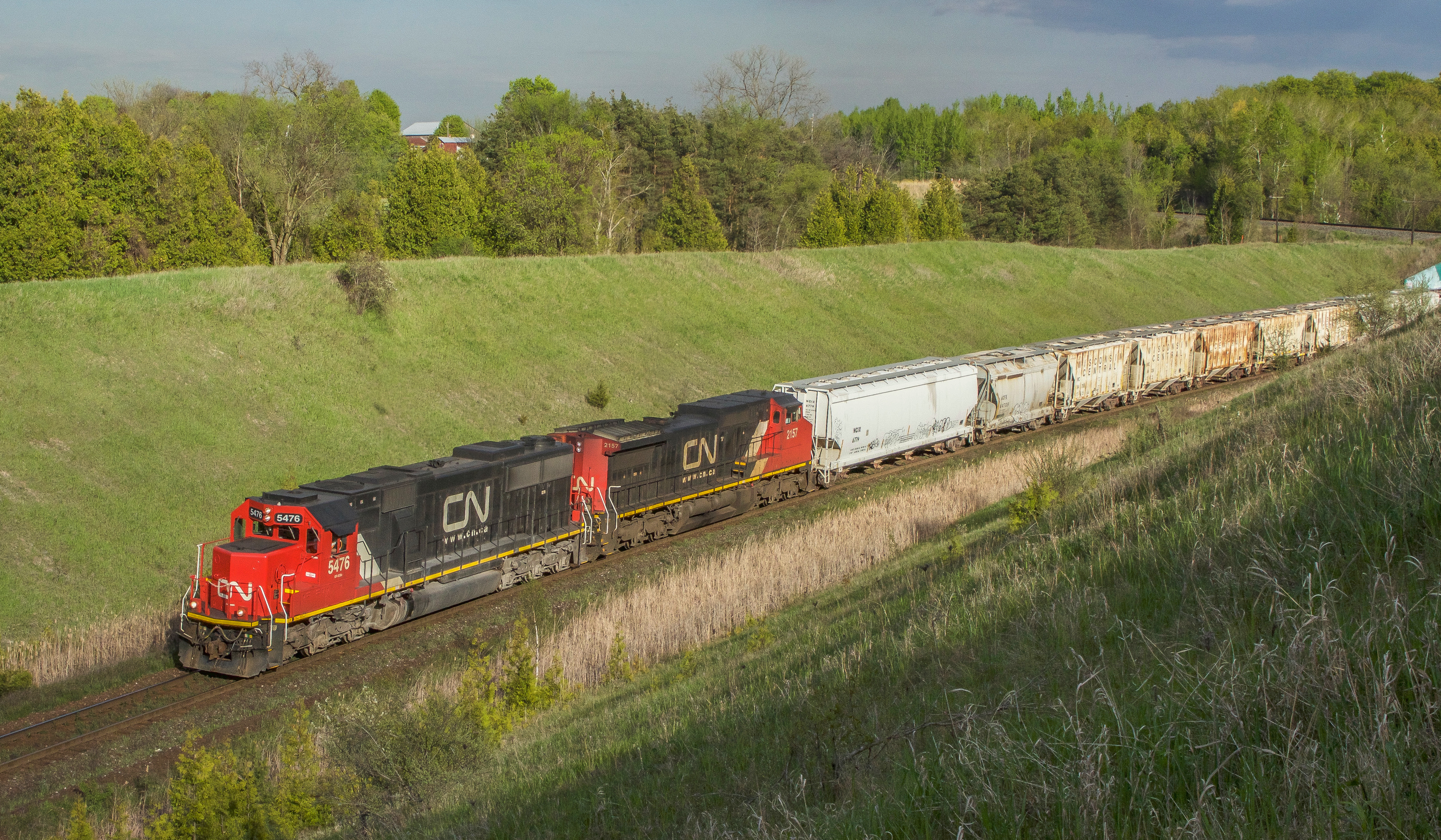 Railpictures.ca - Frederic DesRochers Photo: 517 from Belleville rarely runs, but when it does ...