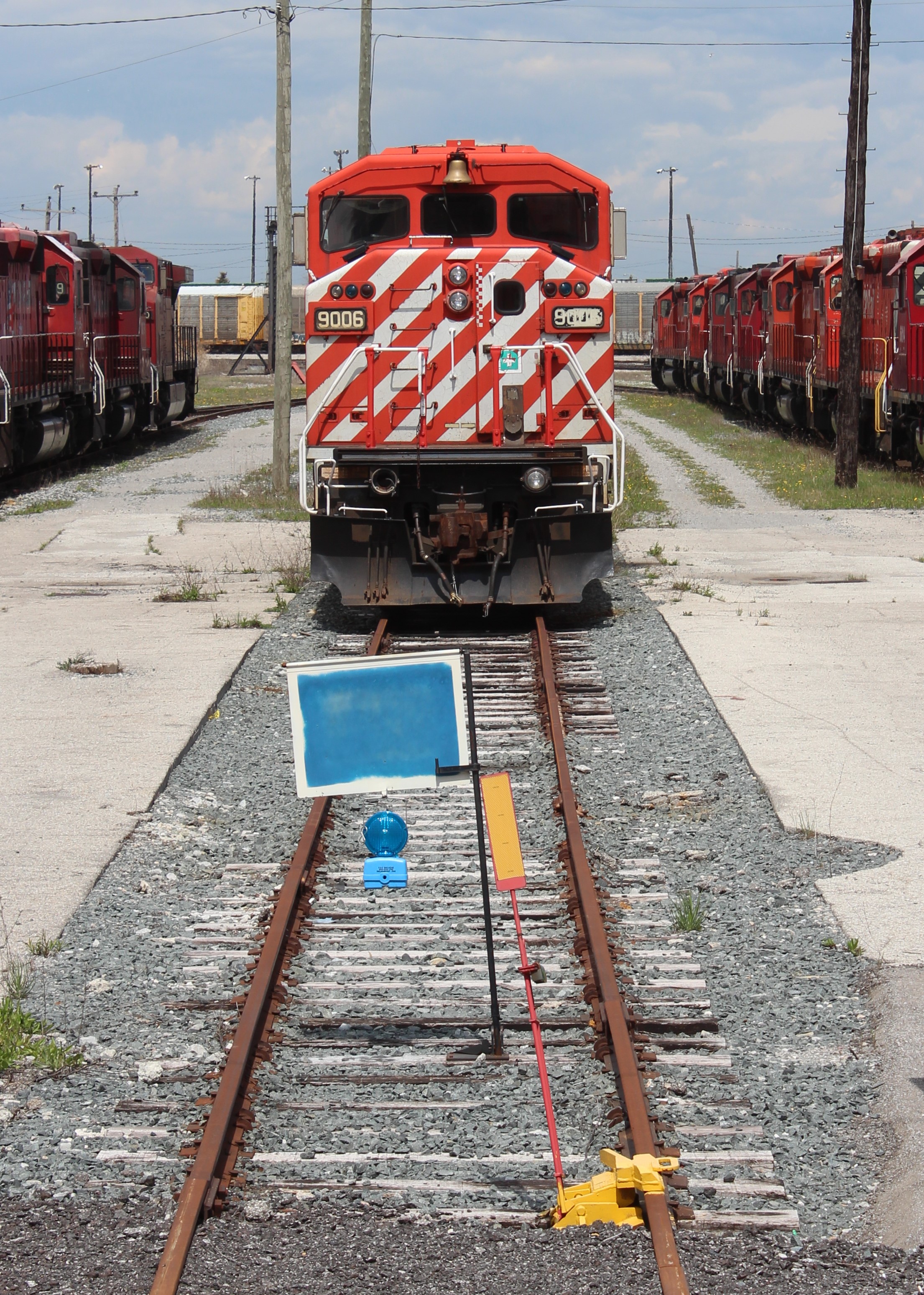 Railpictures.ca - Paul Santos Photo: One of two red barns left in storage at Agincourt sits ...