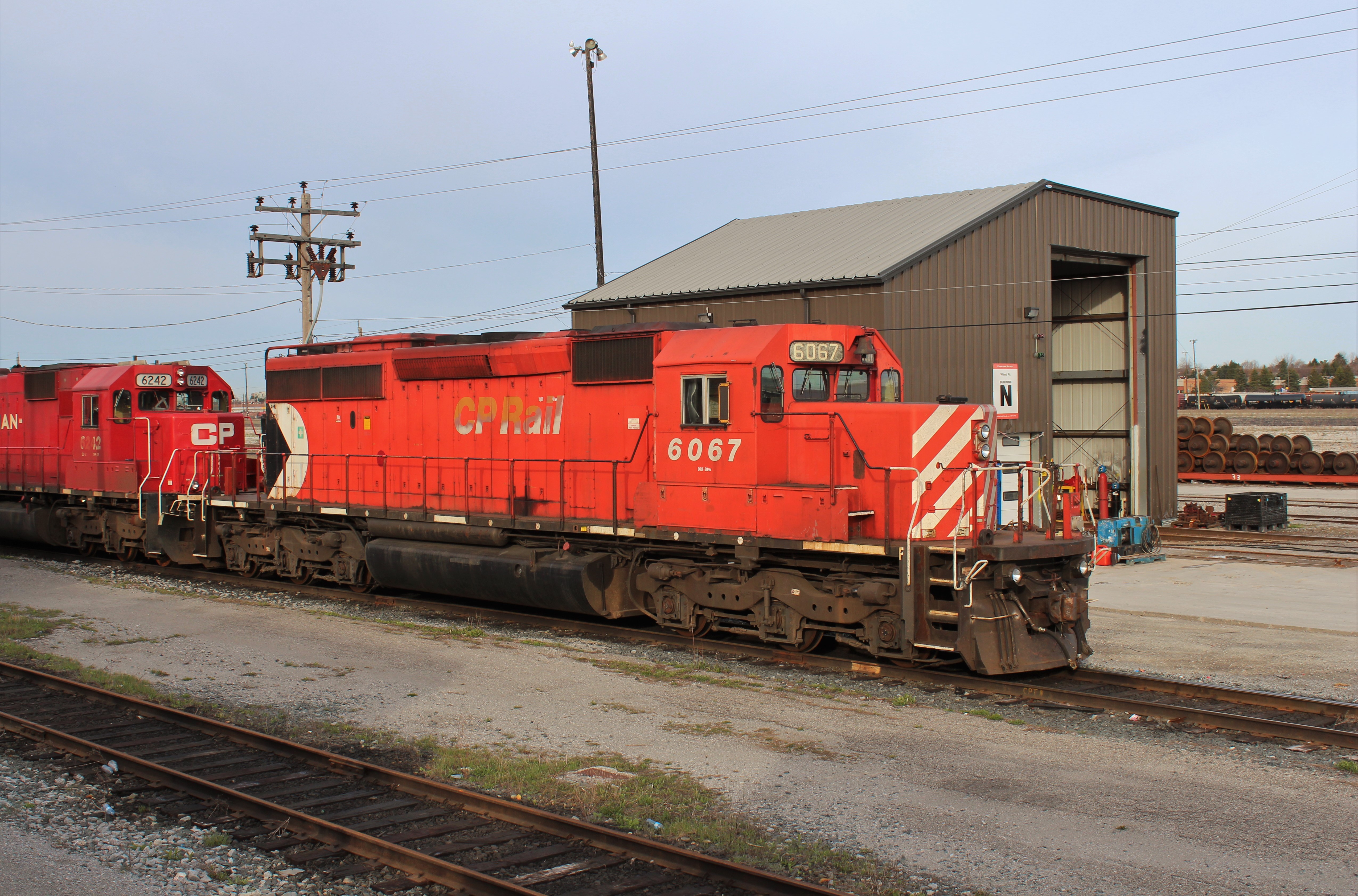 Railpictures.ca - Paul Santos Photo: Thank you for your 32 years of dedicated service.Built in ...