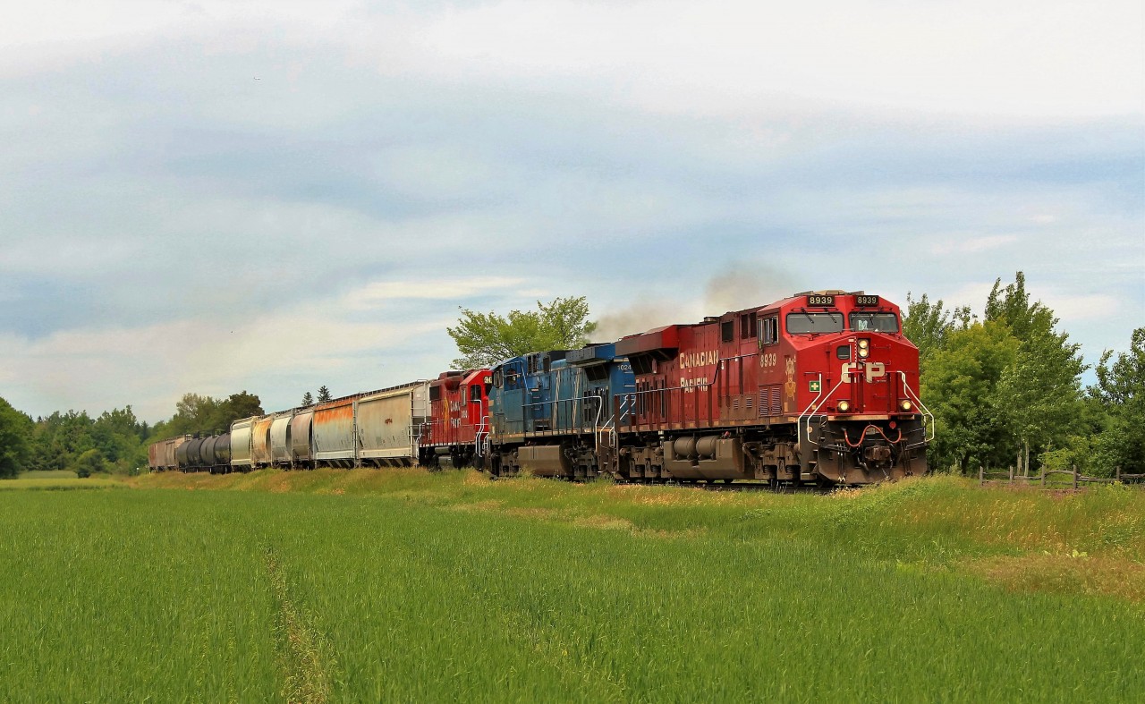 Railpictures.ca - BPurdy Photo: Todays CP 254 had a special leader in CP 8939 (ES44AC) bearing ...