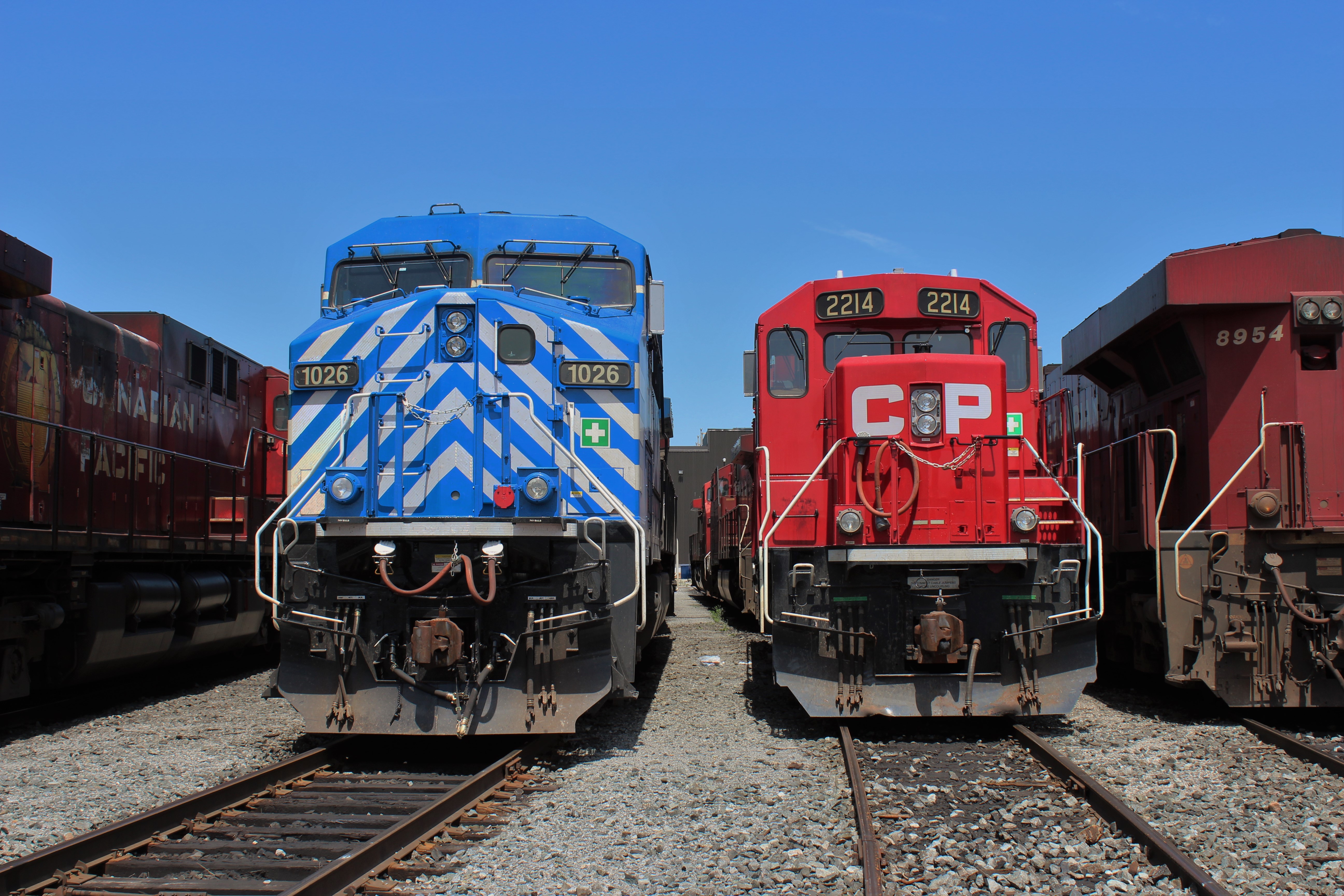 Railpictures.ca - Paul Santos Photo: Sitting at the west end of the Diesel Shop tracks CEFX 1026 ...