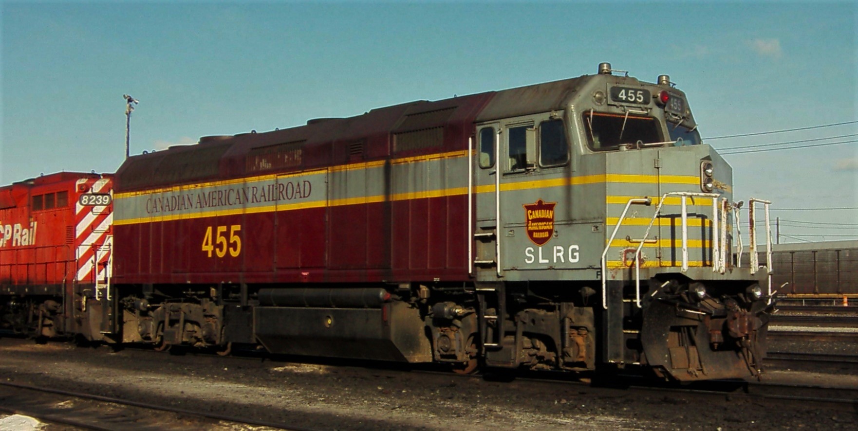 Railpictures.ca - Paul Santos Photo: Ex Amtrak F40PHR #254 built in 1977, ex Canadian American ...