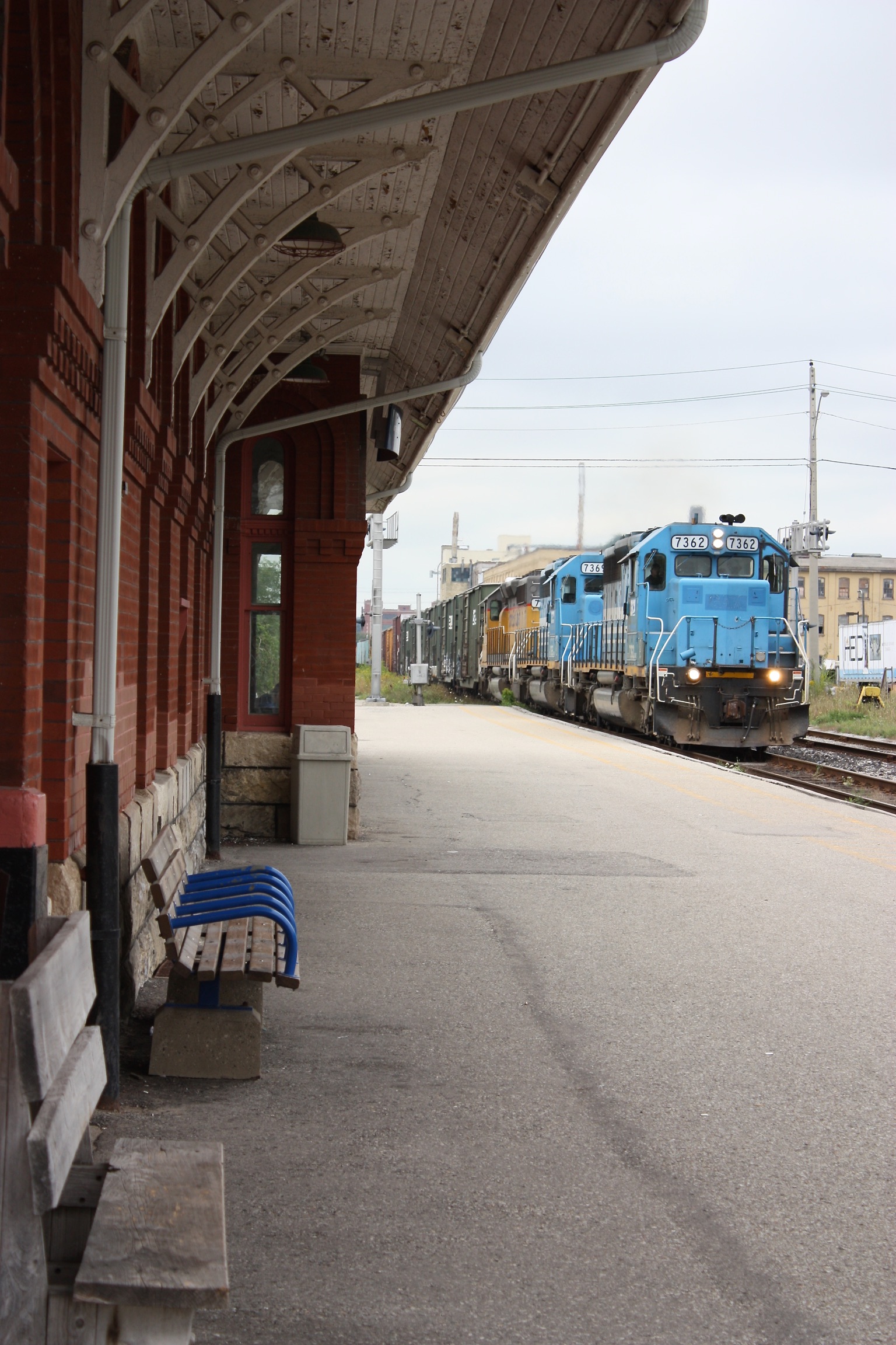 Railpictures.ca - Marcus W Stevens Photo: Six years ago the GEXR had quite a different look to ...
