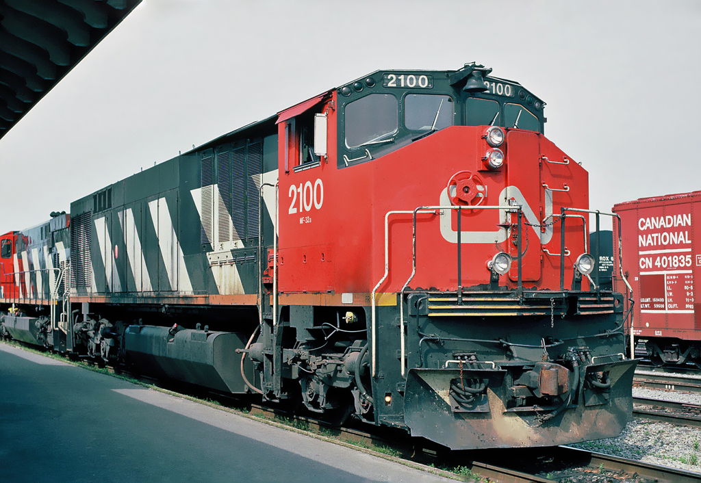 Railpictures.ca - Roger Lalonde Photo: Canadian National Bombardier BBD HR616 No.2100 class ...