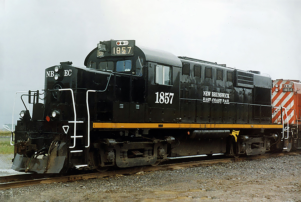 Railpictures.ca - Roger Lalonde Photo: New Brunswick East Coast MLW RS-18 No.1857 ex-CP 1857 nee ...
