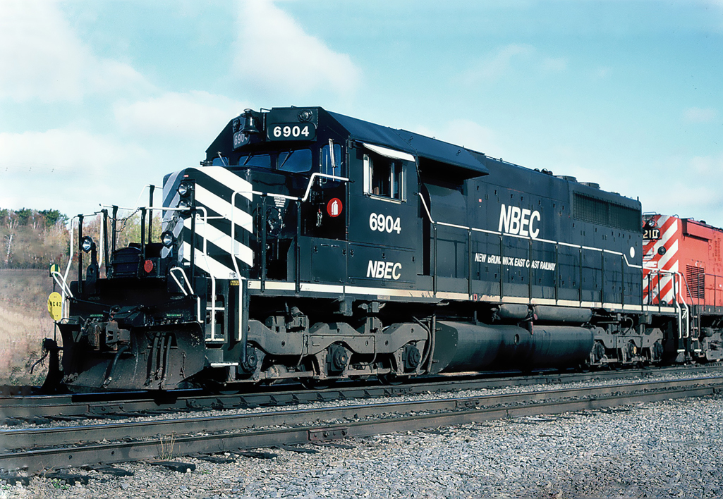 Railpictures.ca - Roger Lalonde Photo: New Brunswick East Coast Railway GMD SD40 6904 at Carlo ...