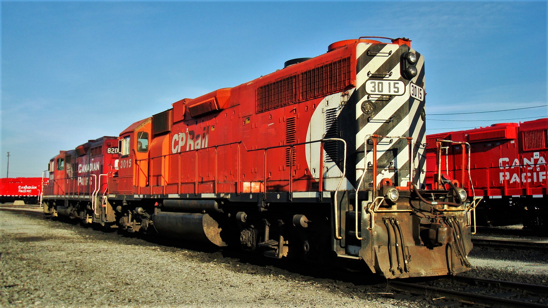 Railpictures.ca - Paul Santos Photo: GP38AC #3015 appeared in Agincourt for a short stay to have ...