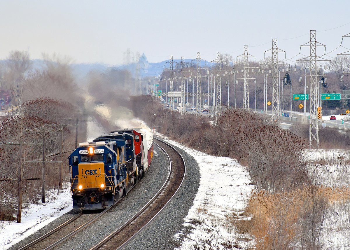 Railpictures.ca - Michael Berry Photo: Ex-Seaboard SD50 CSXT 8534 is still earning its keep 33 ...