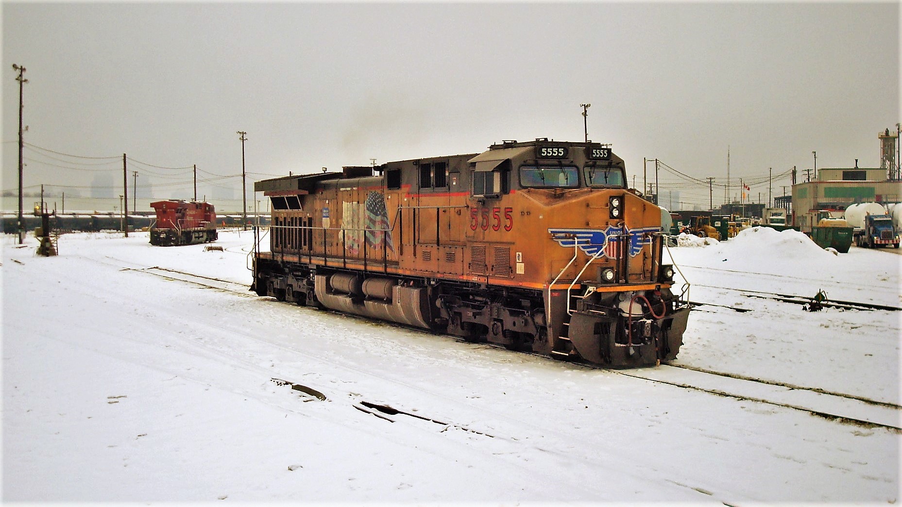 Railpictures.ca - Paul Santos Photo: Barely visible tracks and buried switches made a 15 minute ...