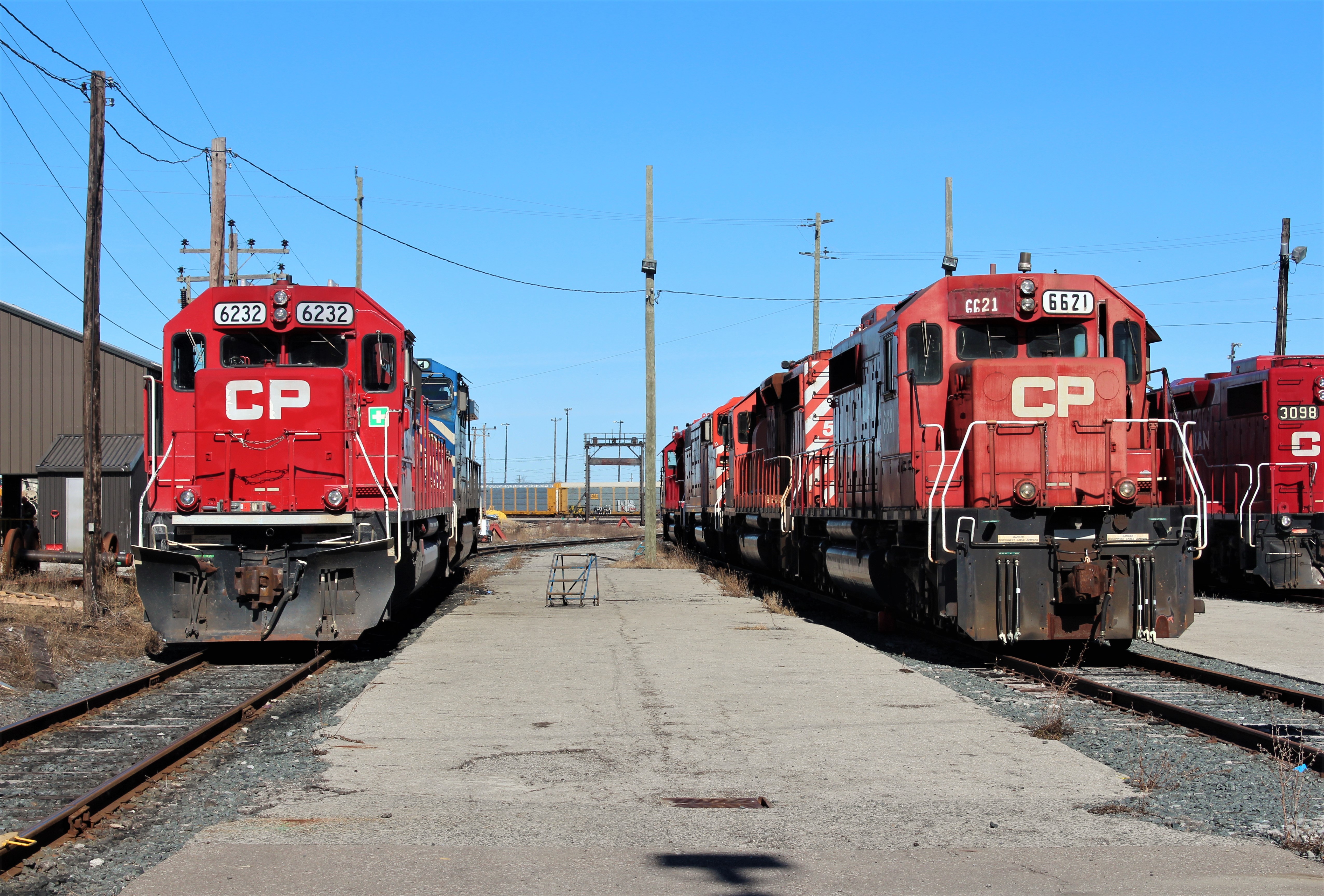 Railpictures.ca - Paul Santos Photo: Two ex SOO models sit east of Plant 2. SD60 6232 was SOO ...