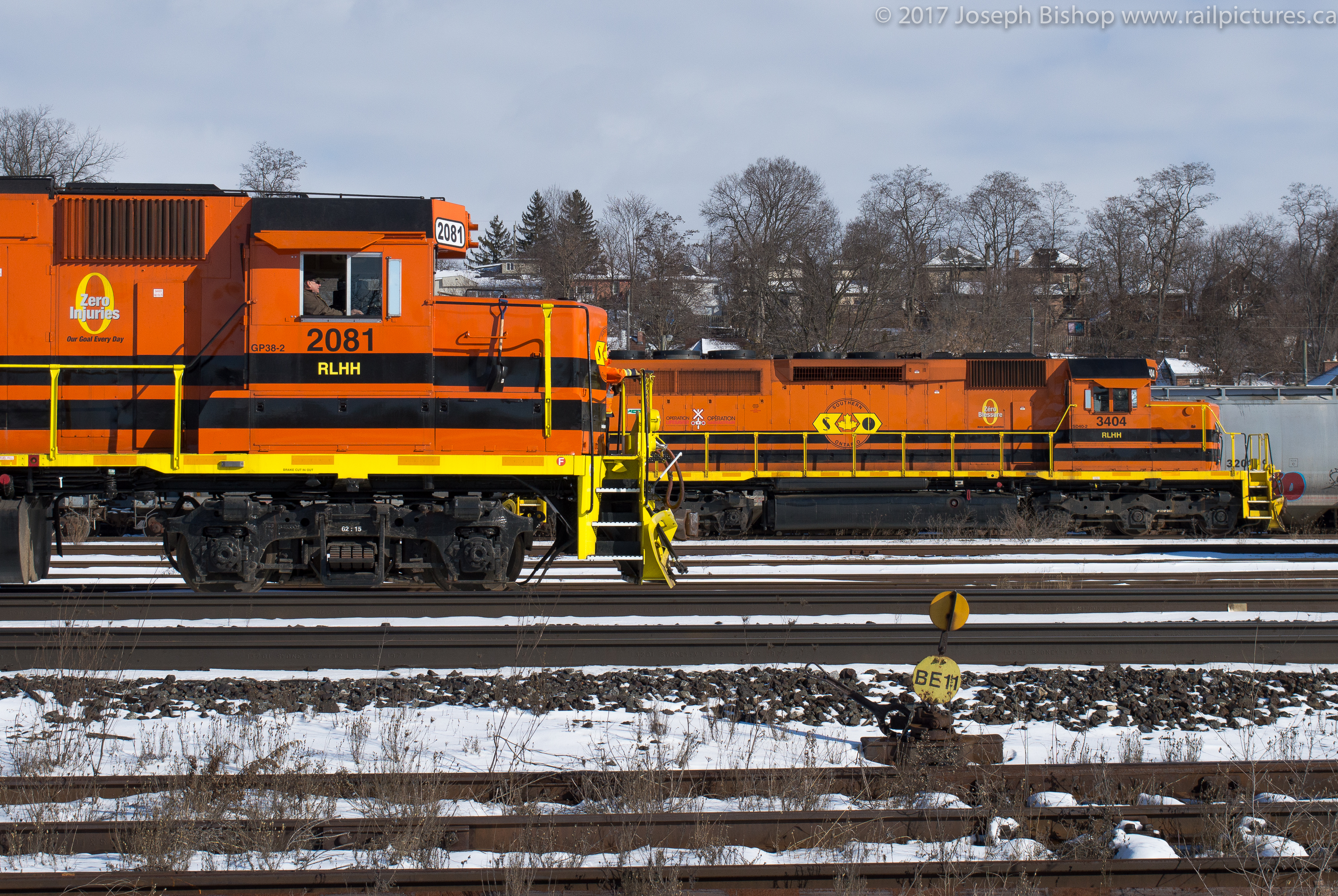 Railpictures.ca - Joseph Bishop Photo: Looking more like a SOR yard than the CN Brantford yard ...