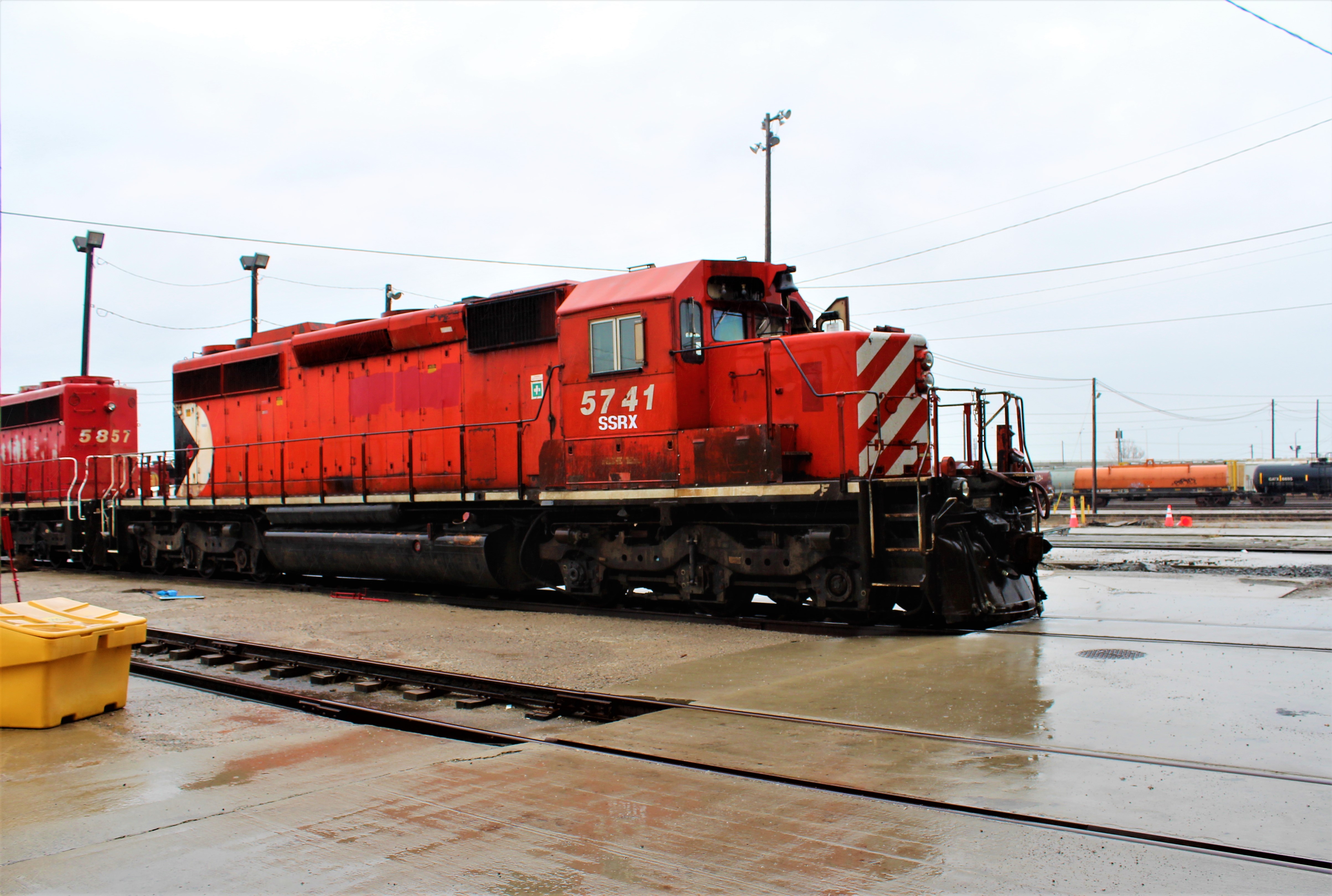 Railpictures.ca - Paul Santos Photo: Ex CP Rail SD40-2 is now stencilled for SSRX ...