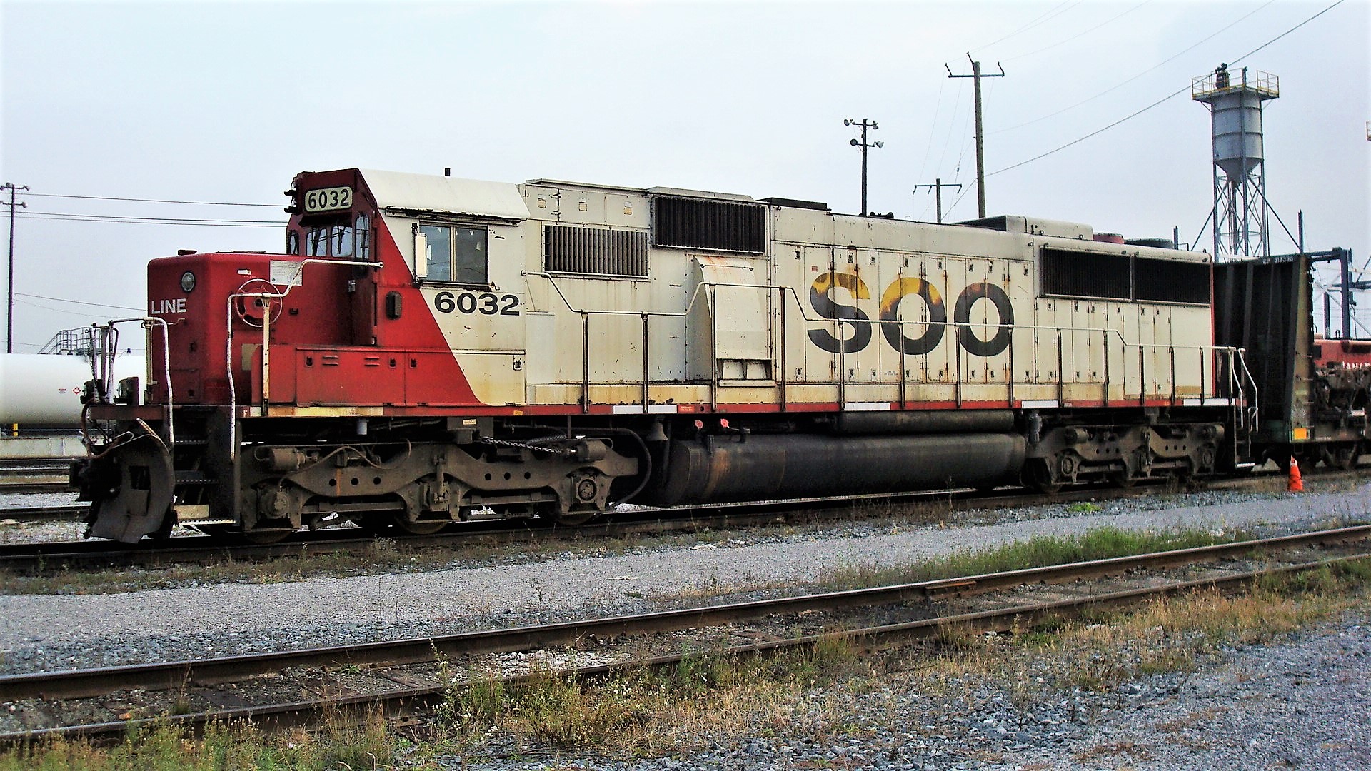 Railpictures.ca - Paul Santos Photo: SOO Line SD60 #6032 is one of the units that remained on ...