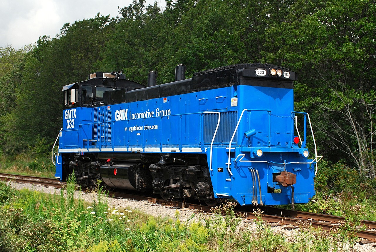 Railpictures.ca - Rob Smith Photo: The Trillium Railway crew, using leased GMTX 333, has just ...