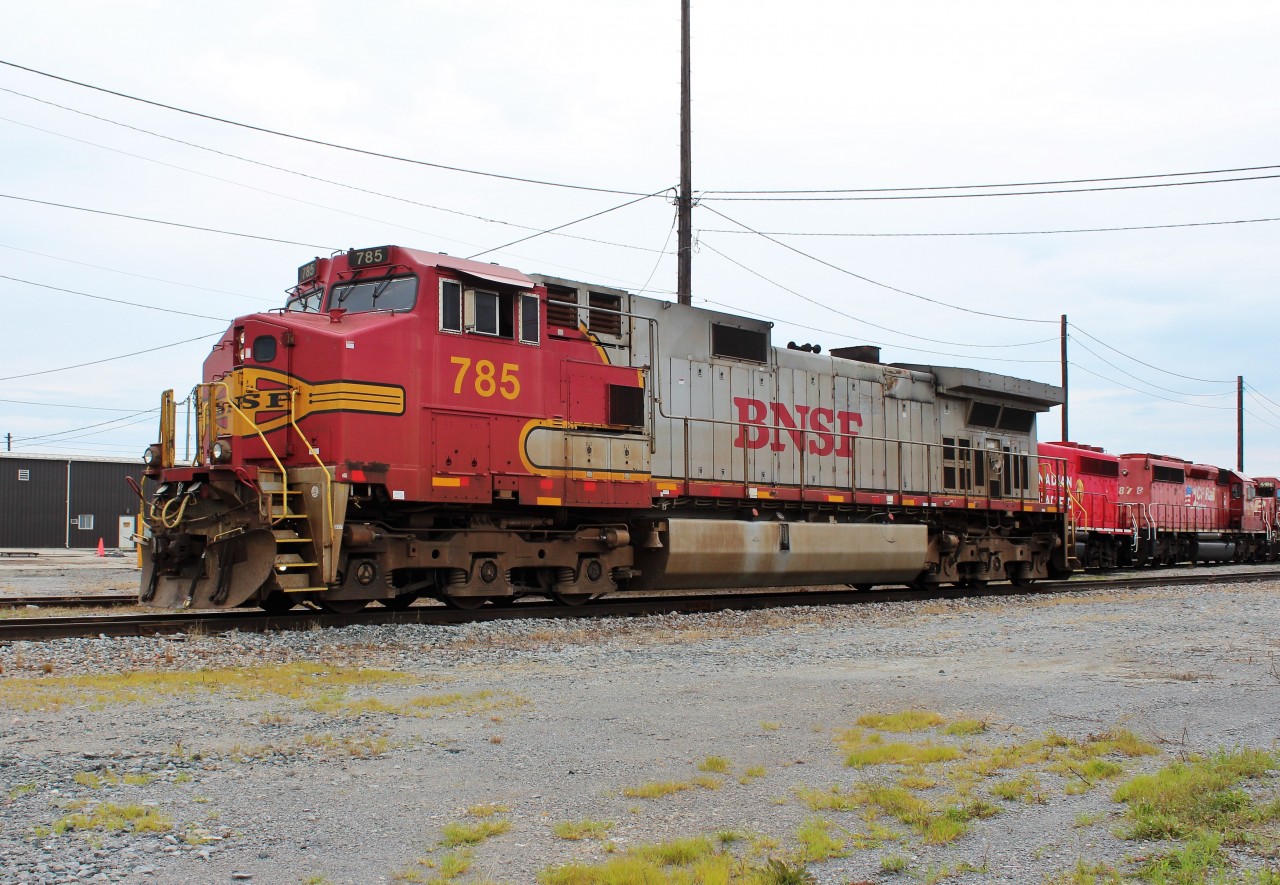 Railpictures.ca - Paul Santos Photo: BNSF warbonnet 755 a GE C44-9W is getting ready to go on ...