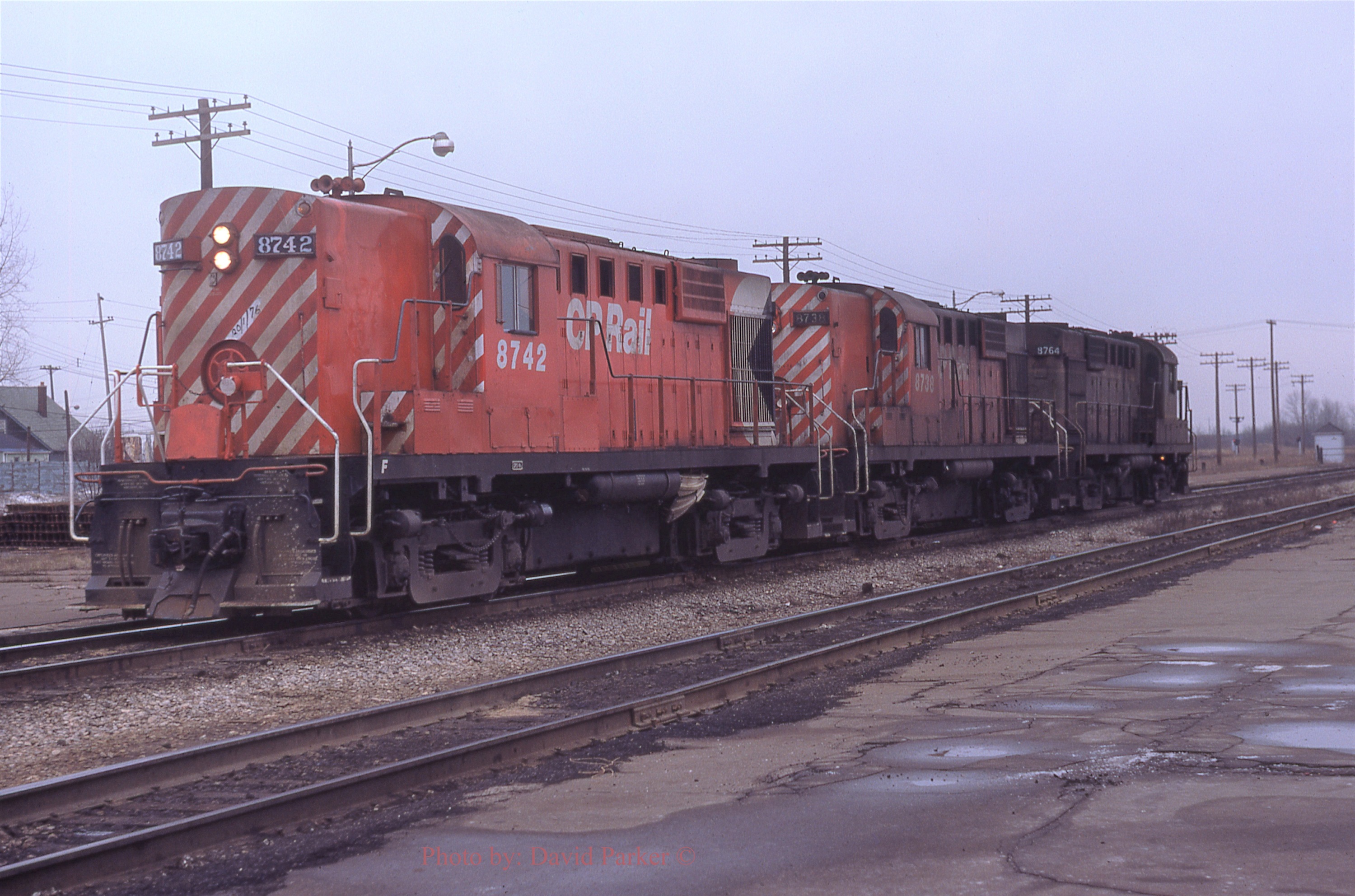 Railpictures.ca - David J Parker Photo: A C&O Canadian crew has borrowed a set of CP RS-18′s to ...