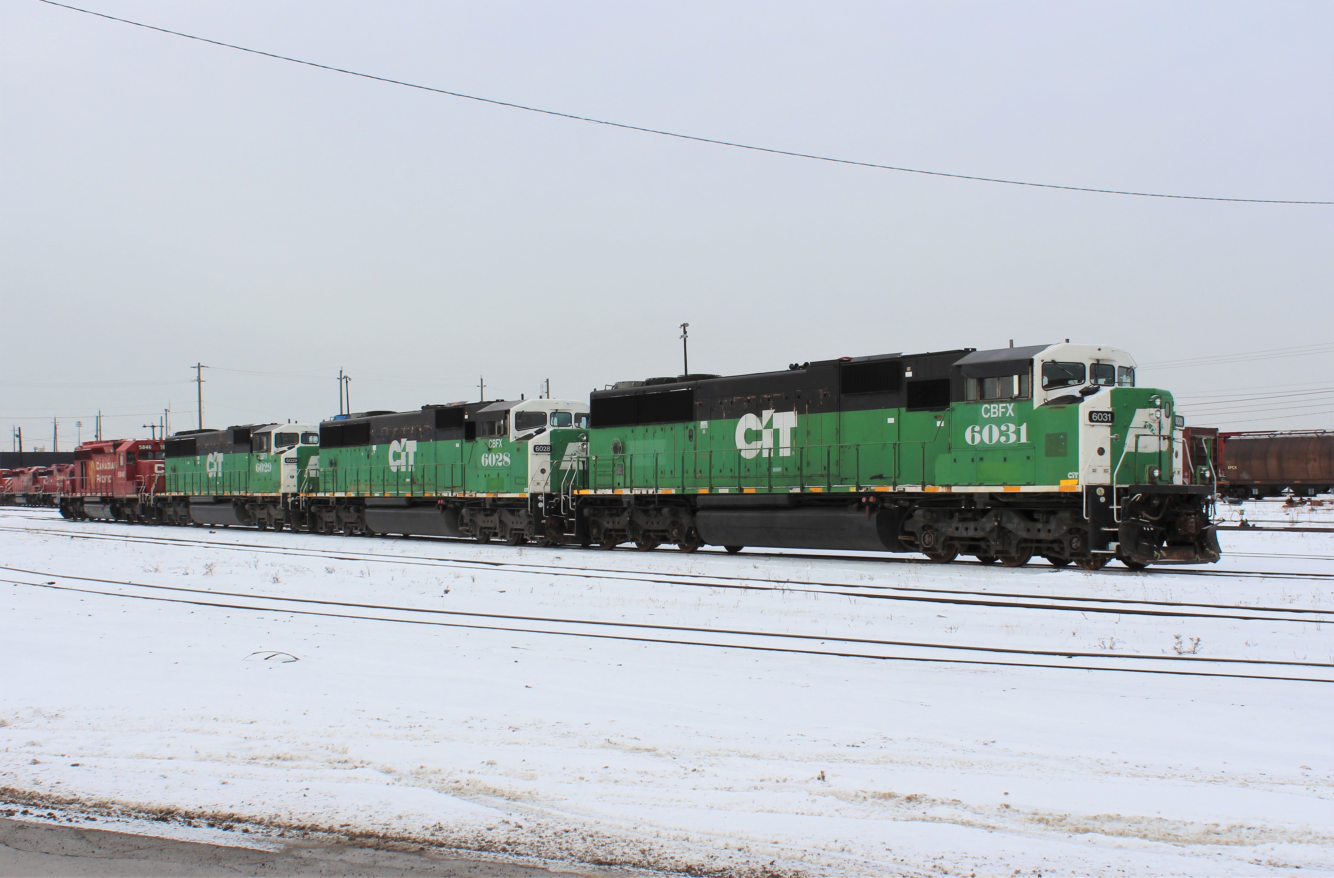 Railpictures.ca - Paul Santos Photo: Burlington Northern Lives! 3 ex BN SD60M’s in transit ...