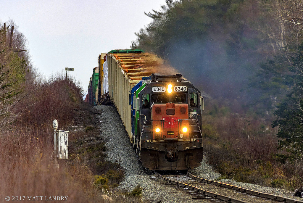 Railpictures.ca - Matt Landry Photo: Shot at 600mm with my Sigma 150-600mm lens, NBSR 6340 ...