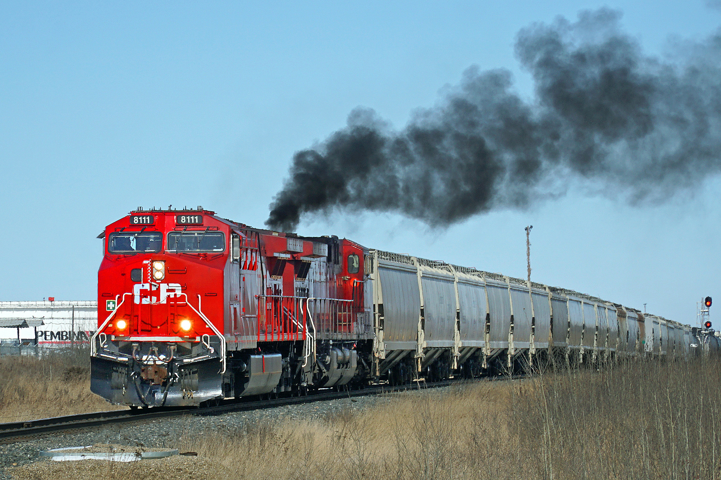 Railpictures.ca - colin arnot Photo: AC4400CWM CP 8111 and AC4400CW CP 8624, probably exceeding ...